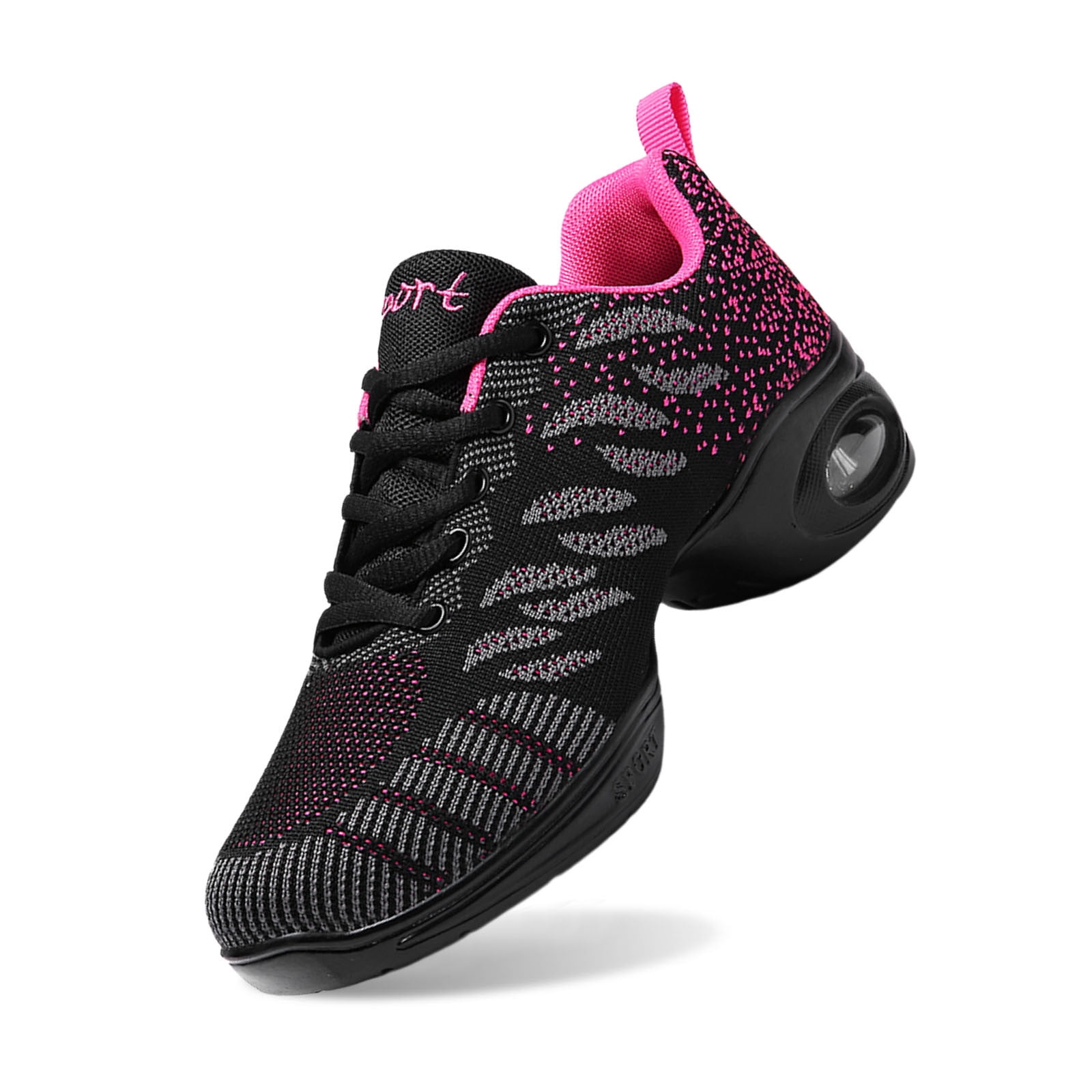 Ediodpoh Sports Jazz Shoes for Women Athletic Sports Dance Training ...