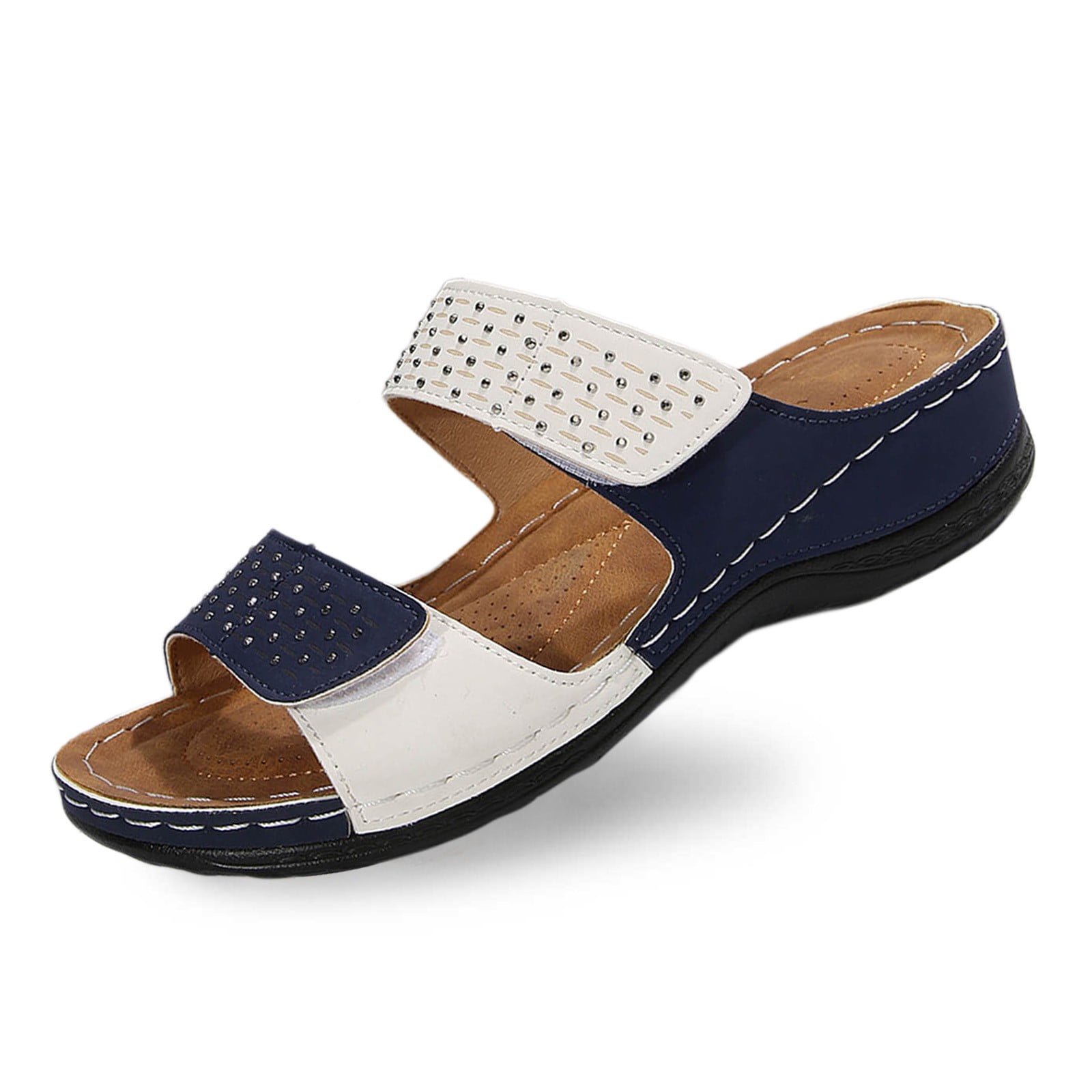 Ediodpoh Stylish Women's Slipper with Rhinestone Design for Casual ...