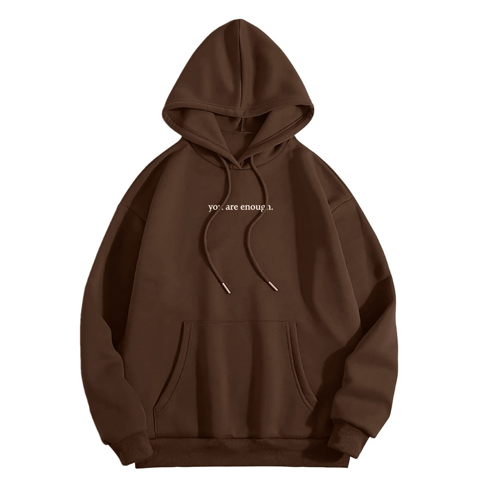 Ediodpoh Women's Word Graphic Lined Hoodies for Women with Pocket ...