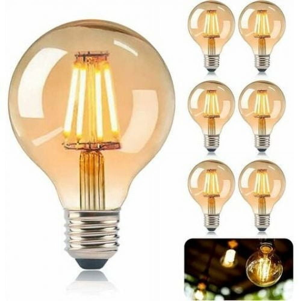 Edison E27 retro light bulb, Edison E27 G80 4W LED light bulb, Edison ...