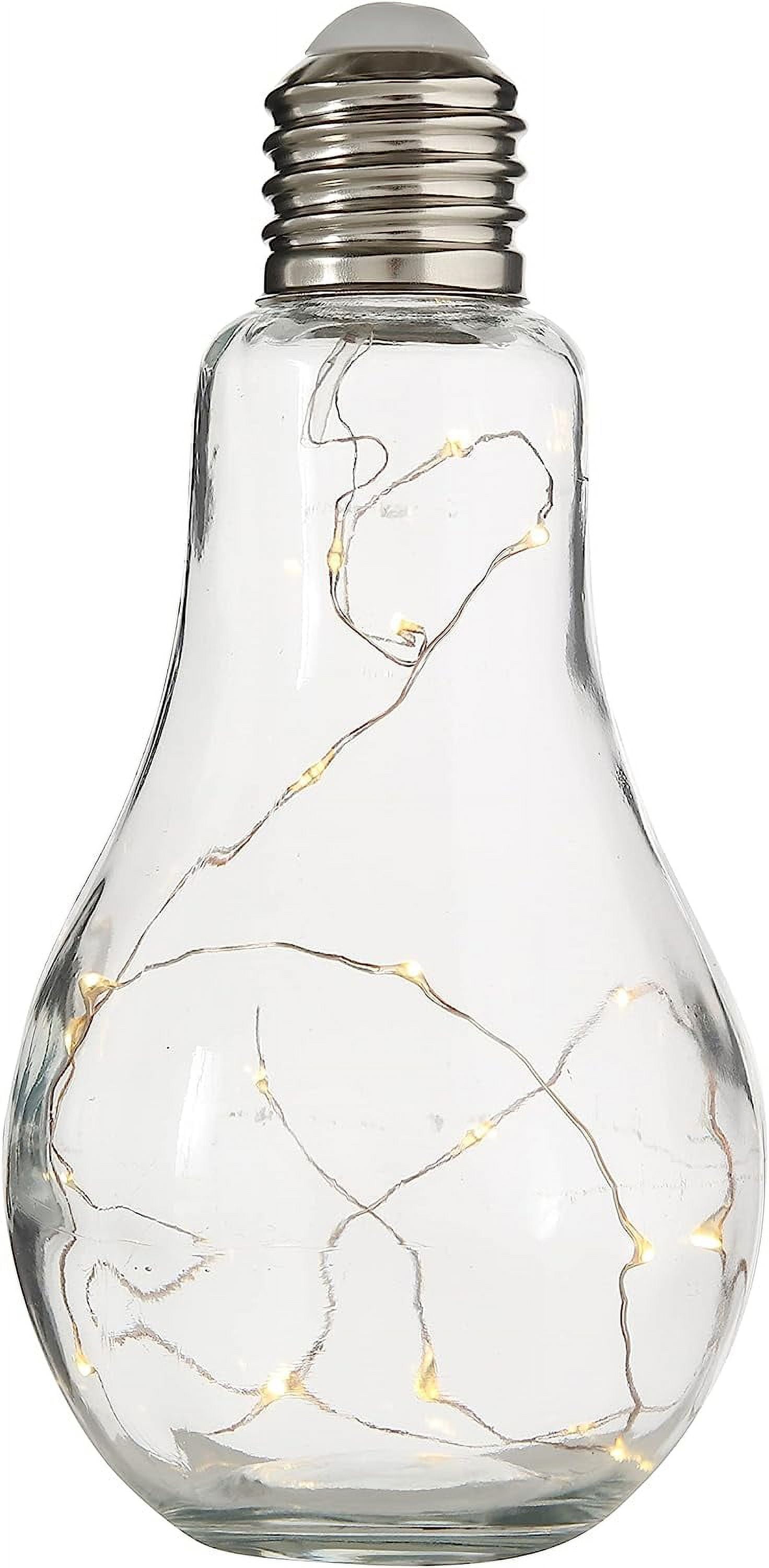 Edison Faux Light Bulb LED Lamp, LEDs ON Copper Wire, Glass, Metal and ...