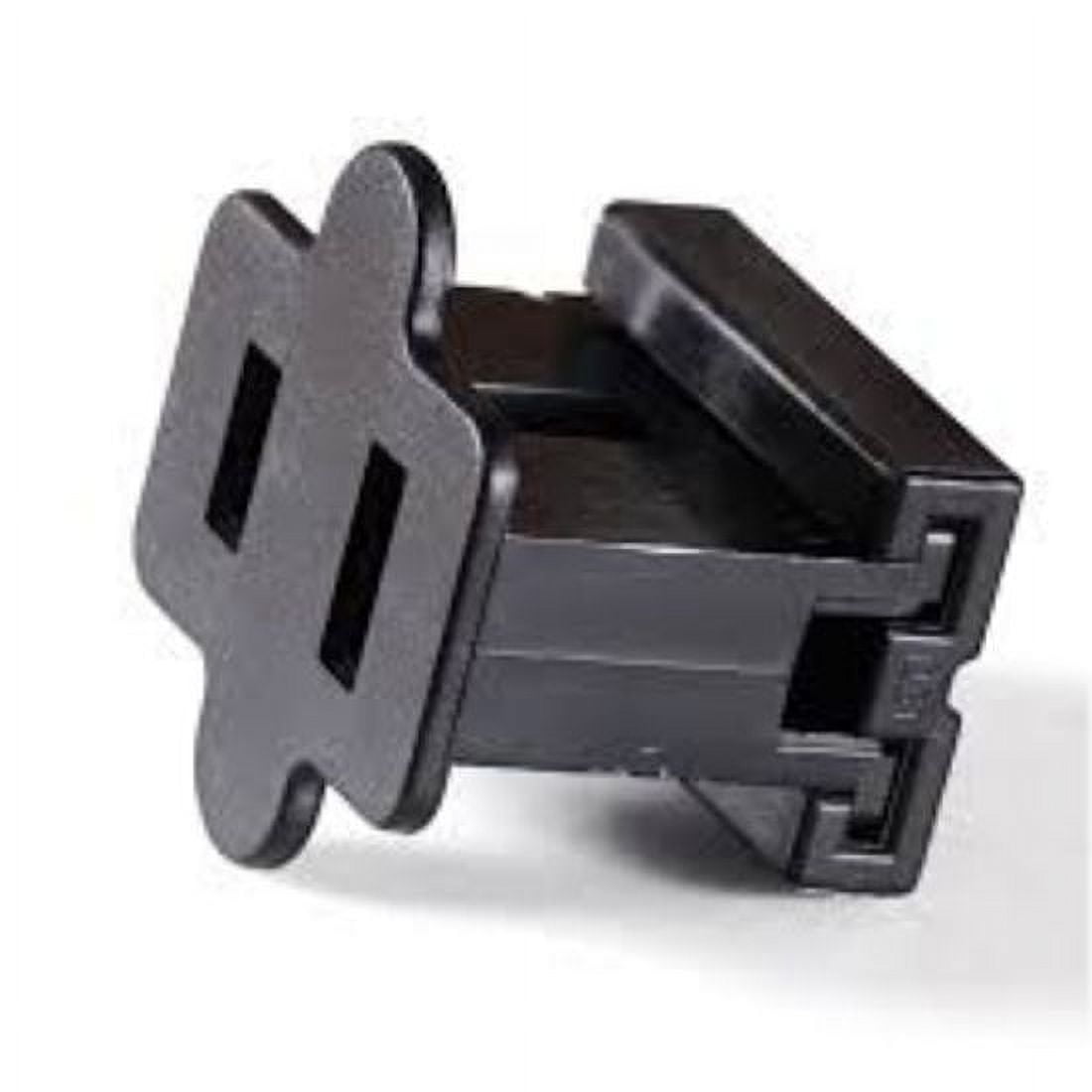 Edison Plugs Female Slide Black SPT-2 - Walmart.com