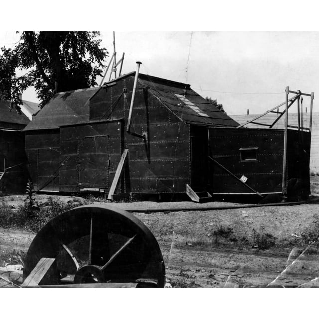 Edison'S "Black Maria" Studio First Opened In 1893. Courtesy Csu ...