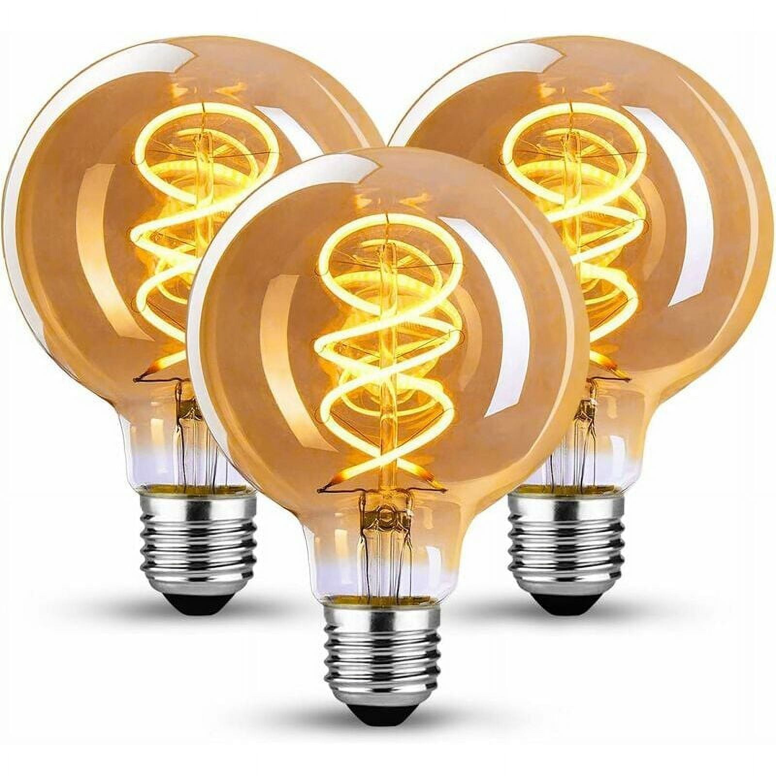 Edison Vintage Bulb E27, E27 LED Vintage Dimmable 4W Retro LED Lamp ...