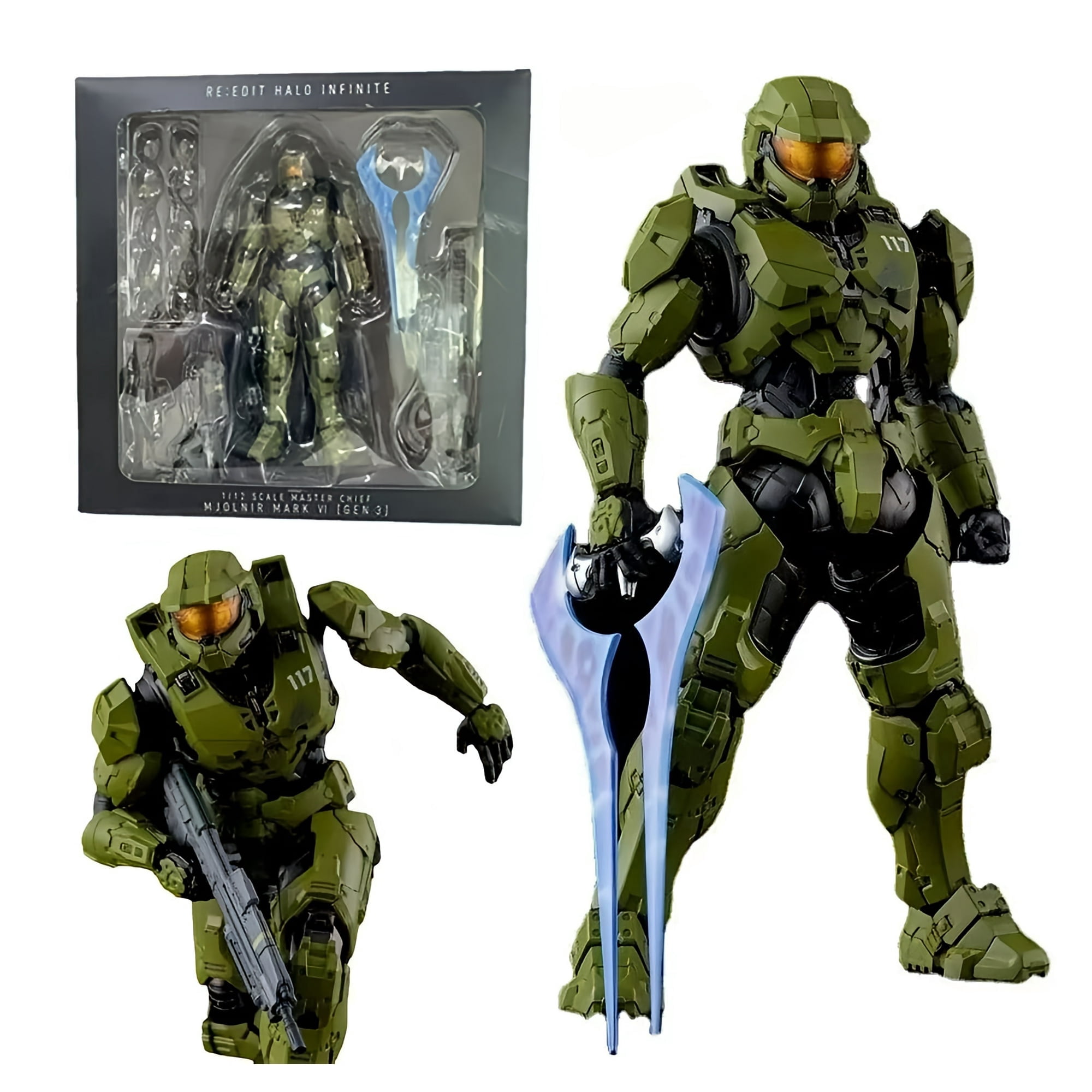 Edit Halo Infinite 1/12 Scale Master Chief Mjolnir Mark VI Gen3 6.9 ...