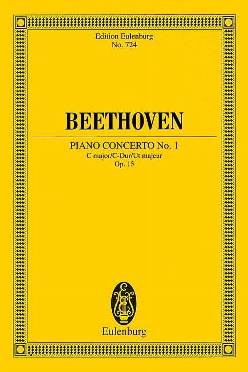Edition Eulenburg Piano Concerto No. 1, Op. 15 in C Major: Edition ...