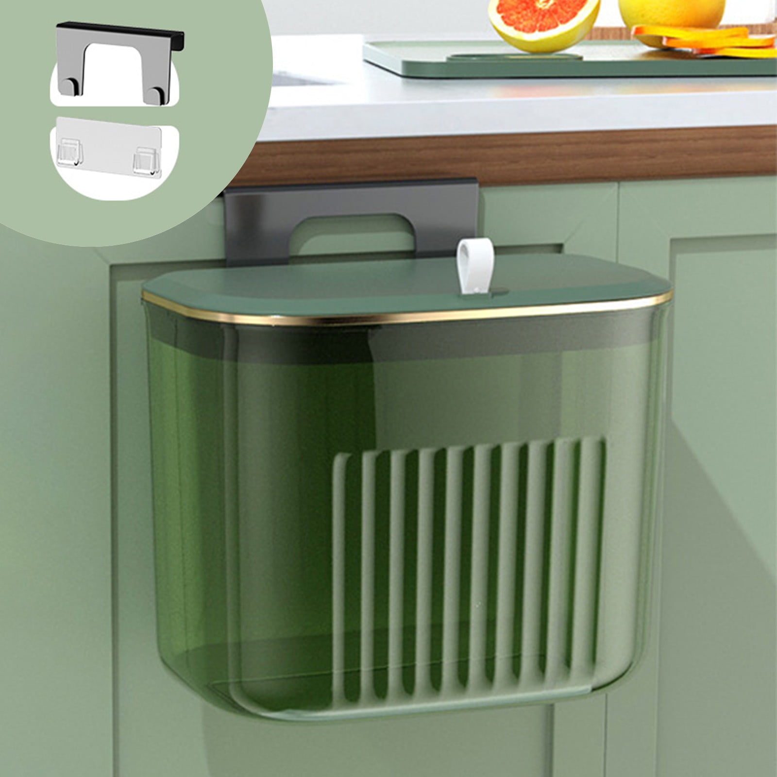 Editor’s Top Pick, Kitchen Waste Bin, Wall-Mounted, Stainless Steel ...