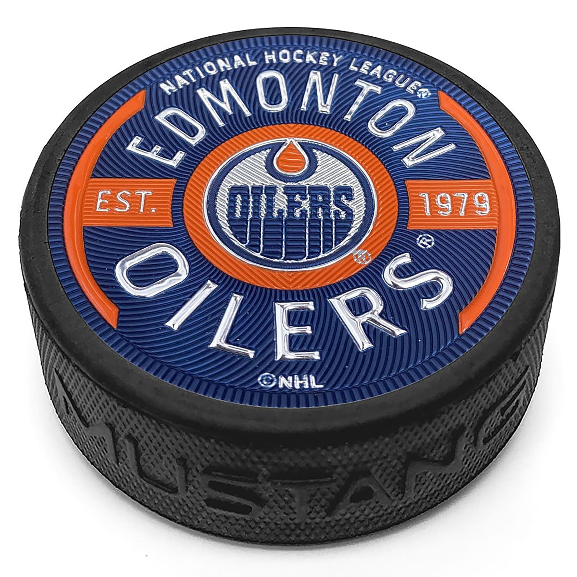 Edmonton Oilers 3'' Trimflexx Gear Design Puck - Walmart.com