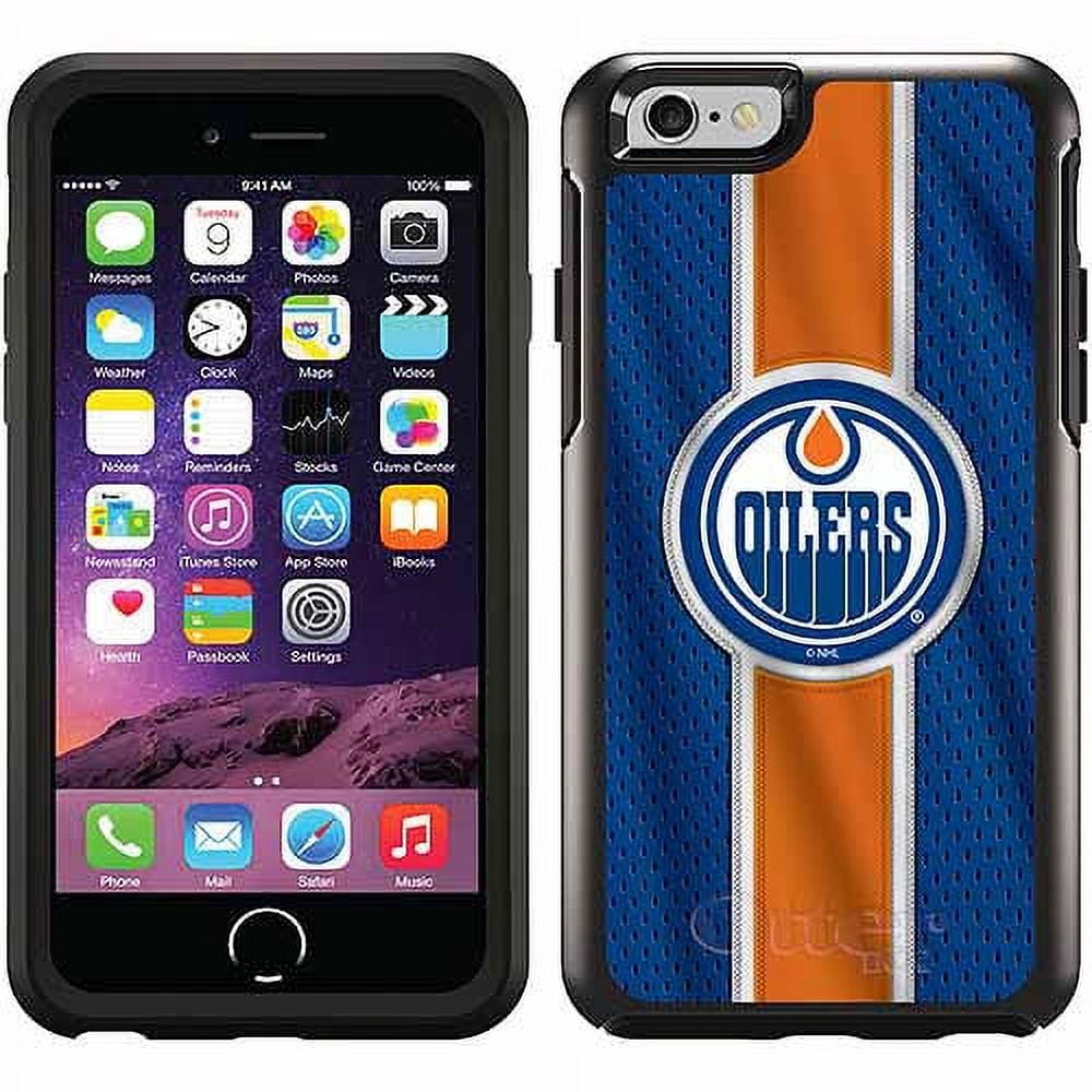 Edmonton Oilers Jersey Stripe Design on OtterBox Symmetry Series Case ...