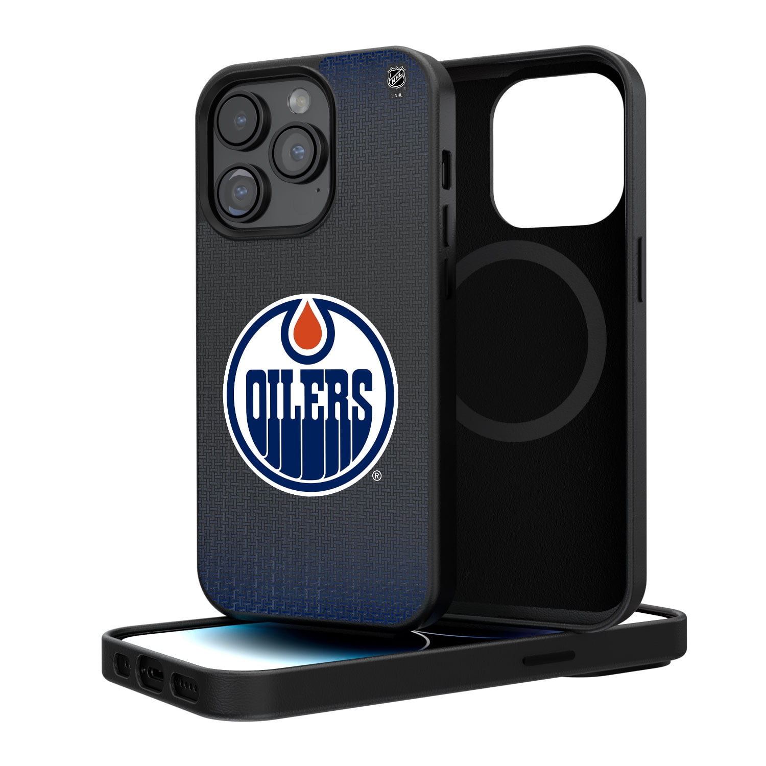 Edmonton Oilers Linen Logo iPhone Magnetic Bump Case - Walmart.com