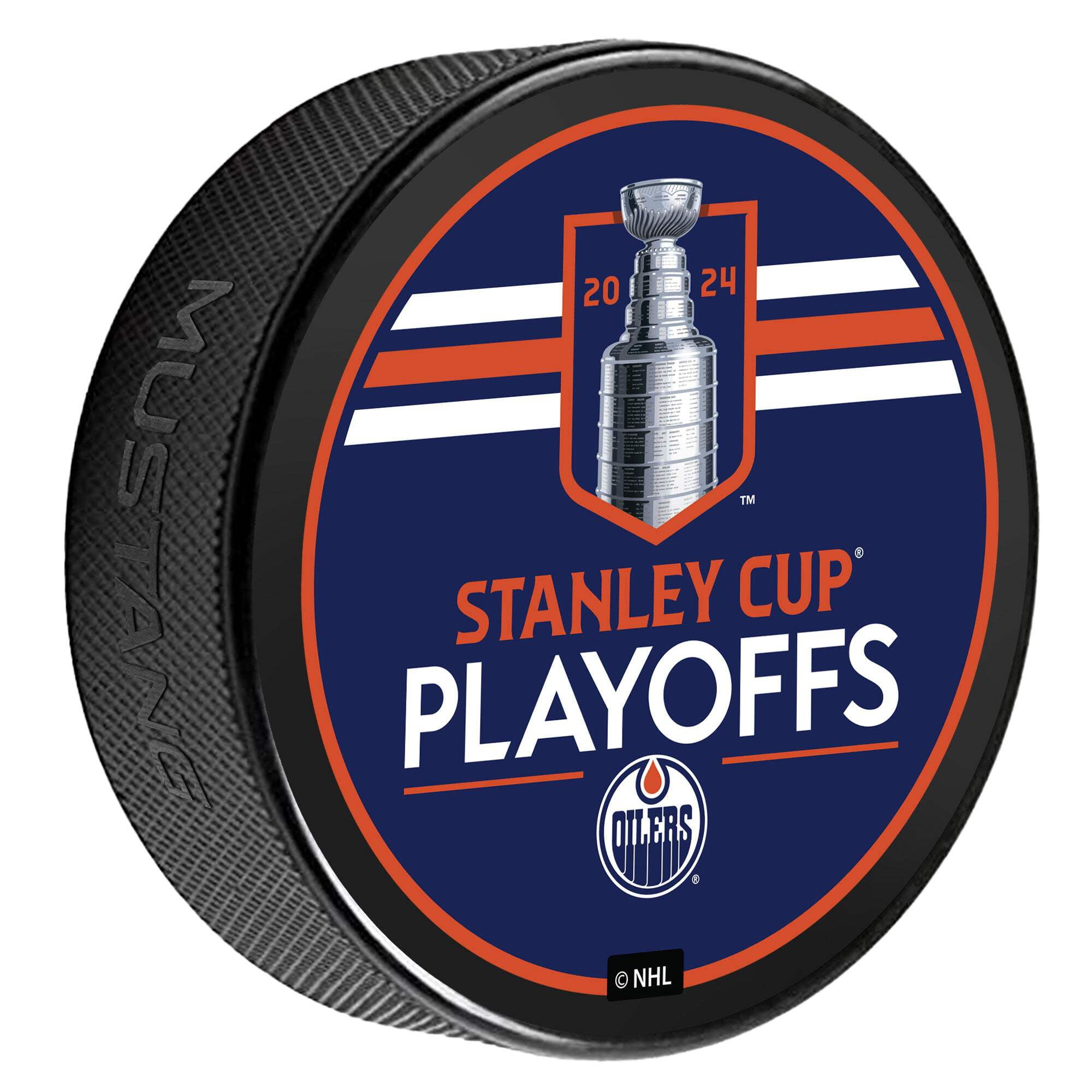 Edmonton Oilers Puck | 2024 Stanley Cup Playoffs | Sports Decor ...