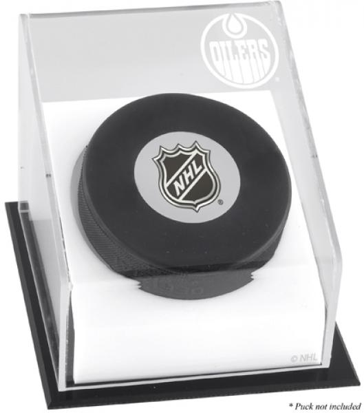 Edmonton Oilers Puck Logo Display Case - Walmart.com
