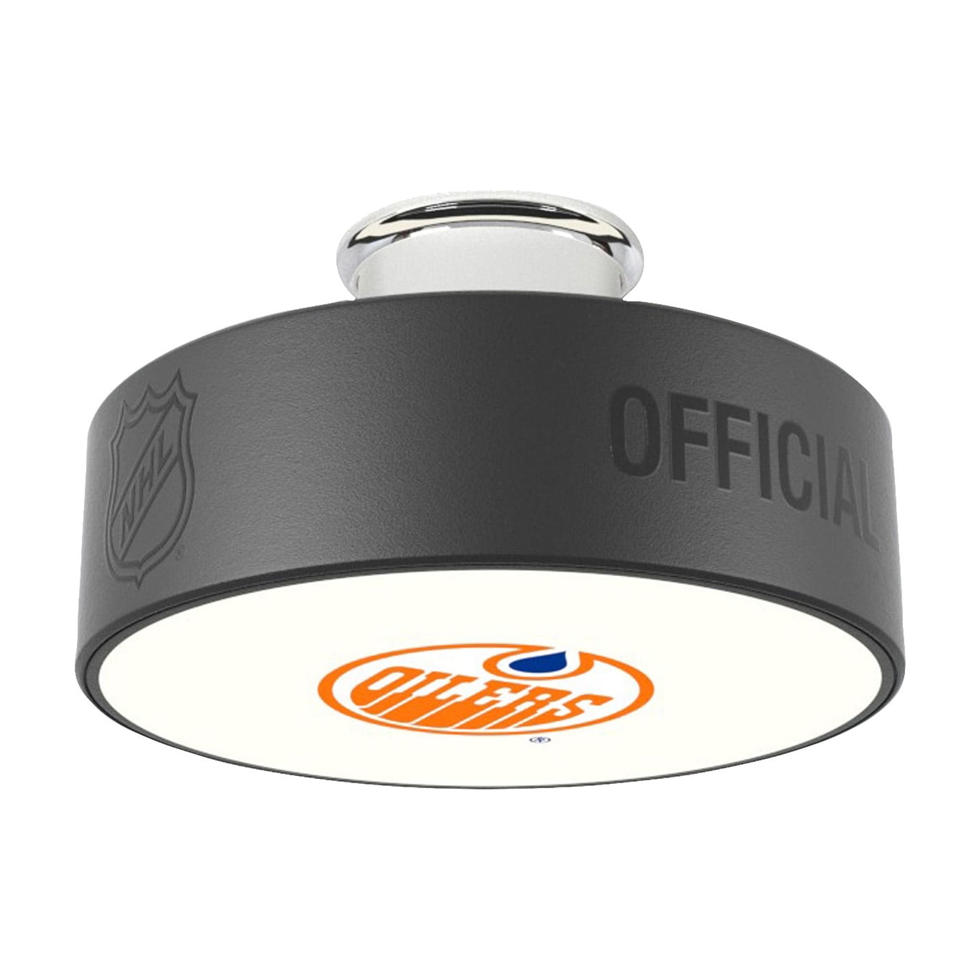 Edmonton Oilers Retro Logo Hockey Puck Light - Walmart.com
