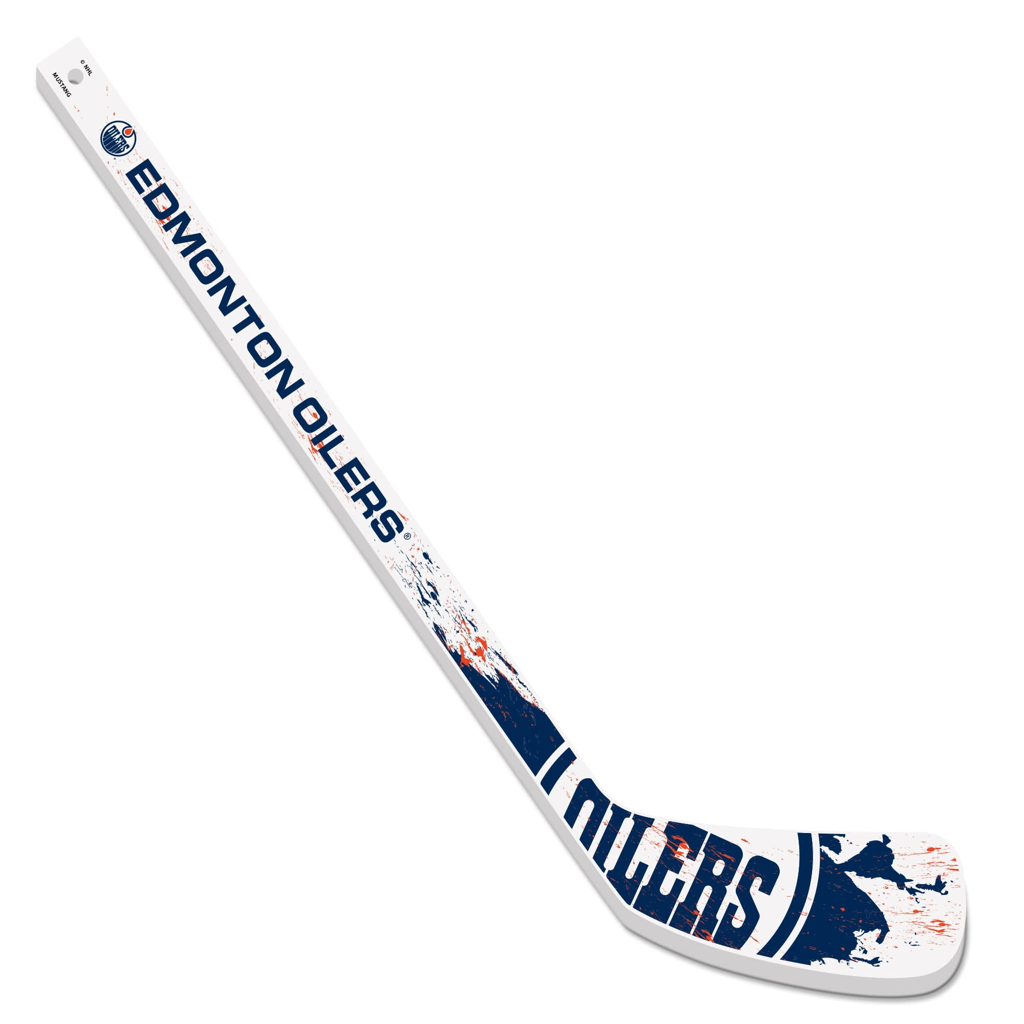Edmonton Oilers Splatter Mini Hockey Stick - Walmart.com