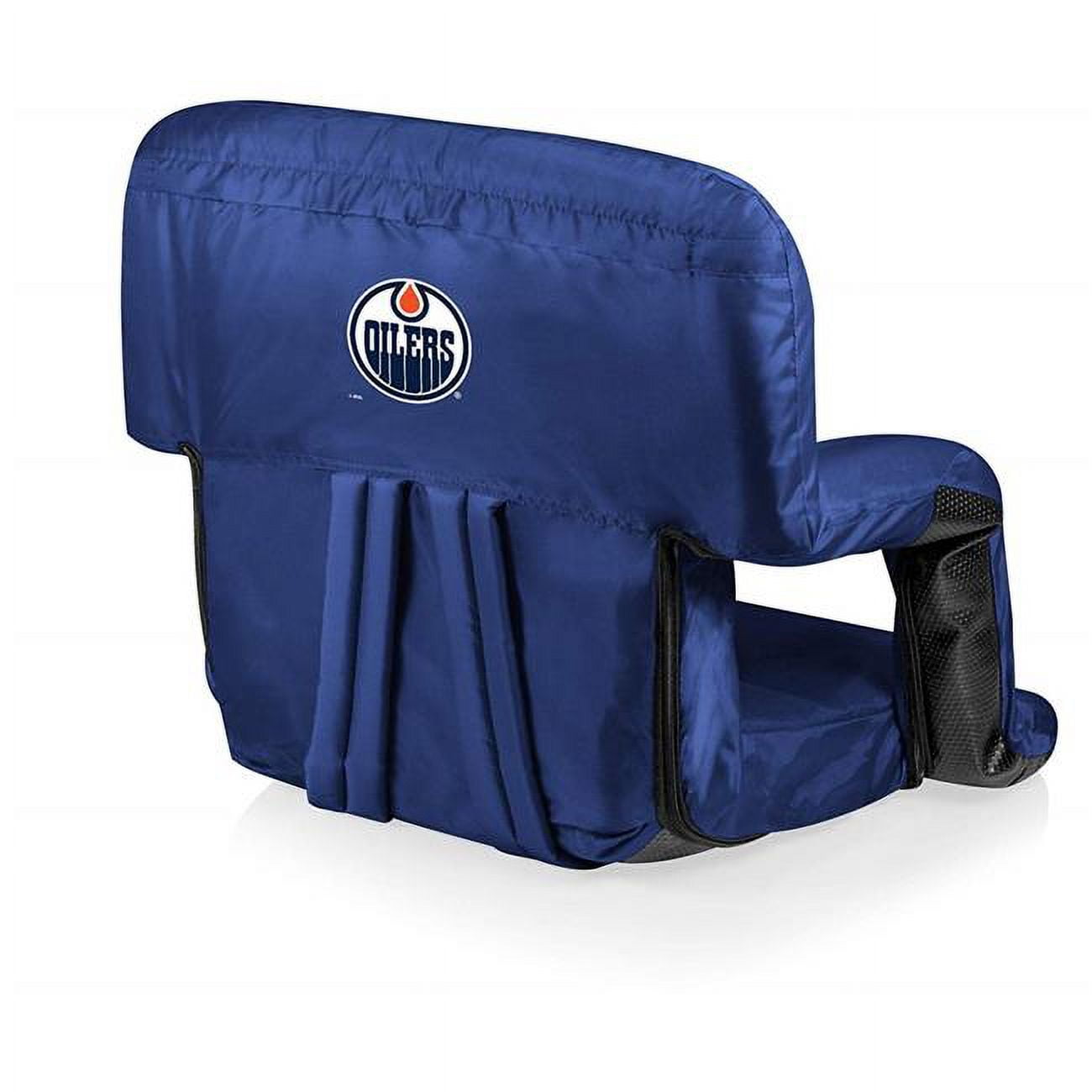 Edmonton Oilers - Ventura Portable Reclining Stadium Seat - Navy ...
