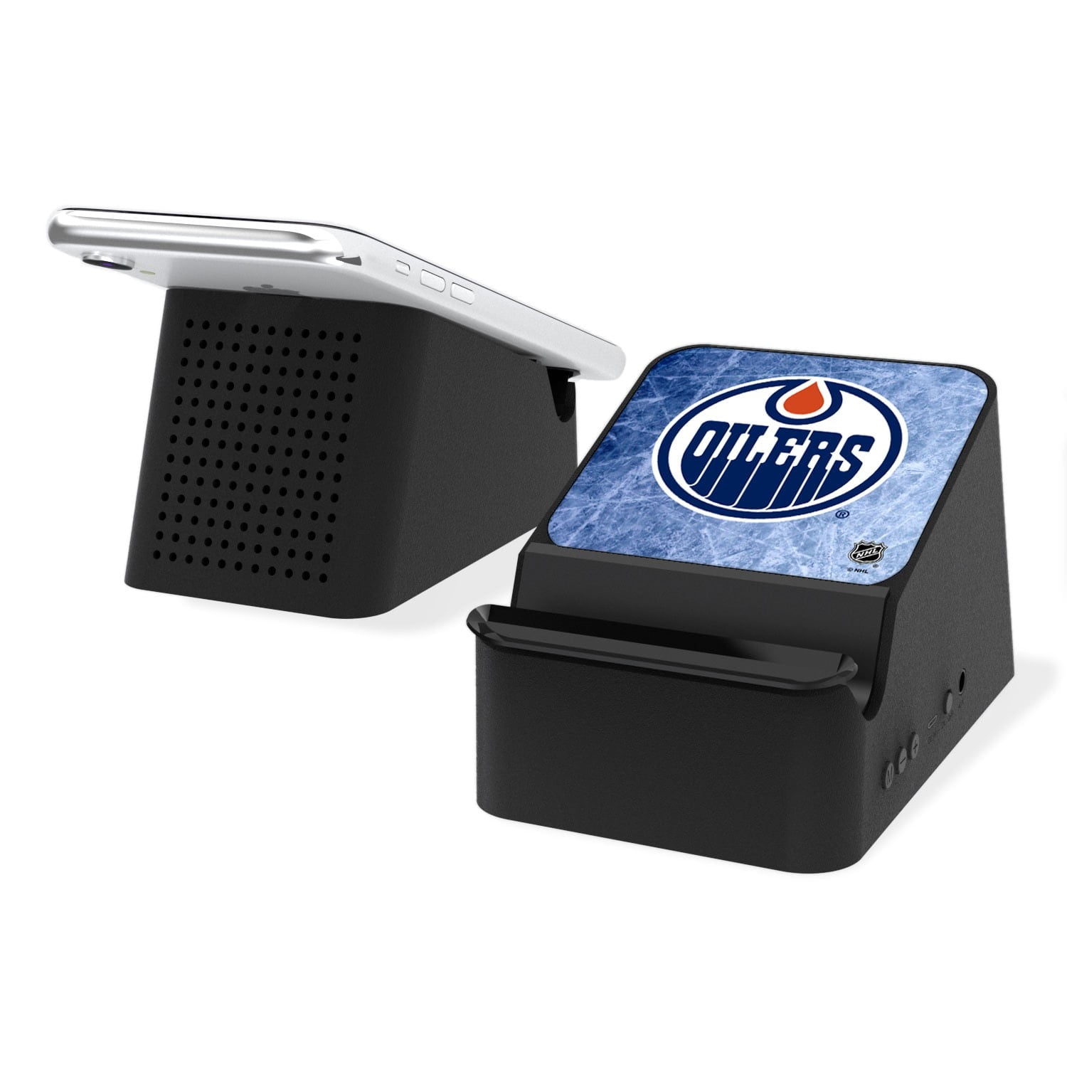 Edmonton Oilers Wireless Charging Station and Bluetooth Speaker ...