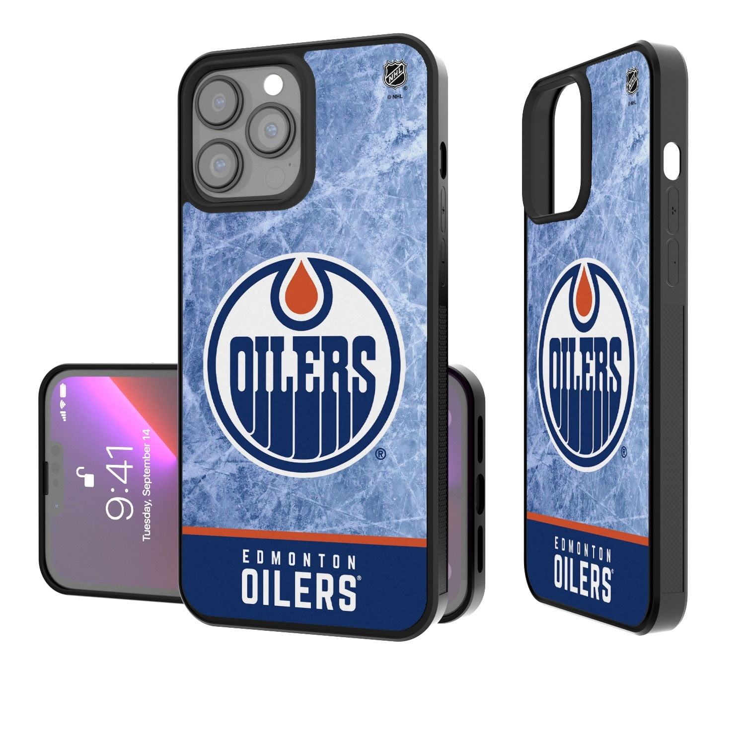 Edmonton Oilers iPhone Bump Ice Design Case - Walmart.com
