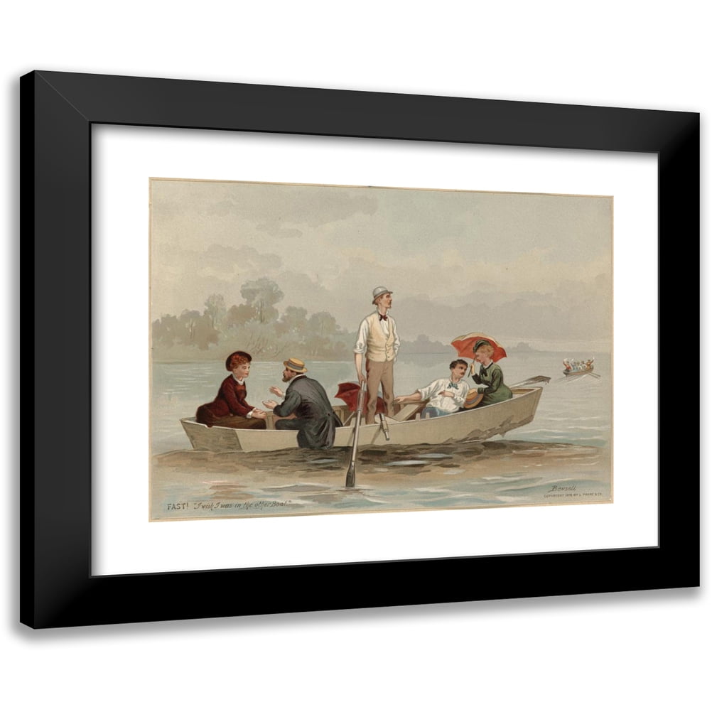 Edmund Birckhead Bensell 14x11 Black Modern Framed Museum Art Print ...