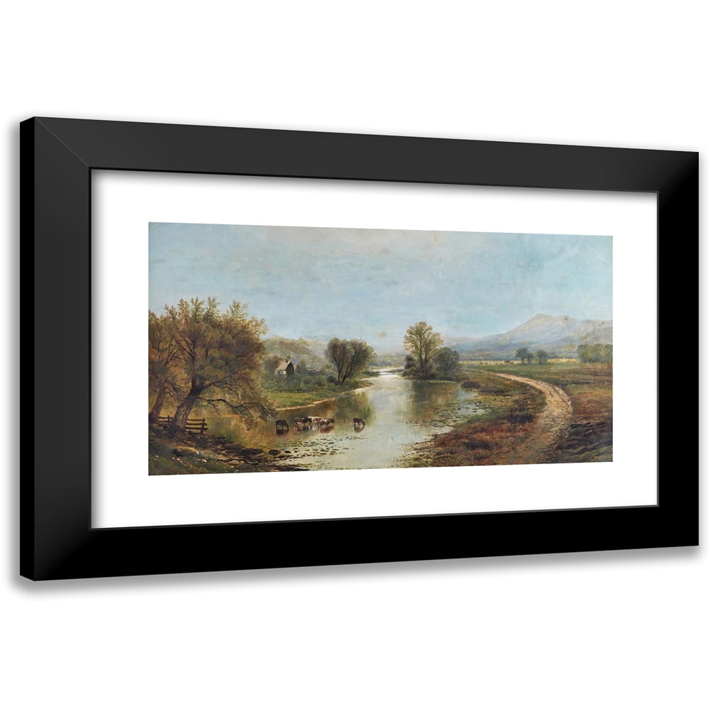 Edmund Darch Lewis 24x15 Black Modern Framed Museum Art Print Titled ...