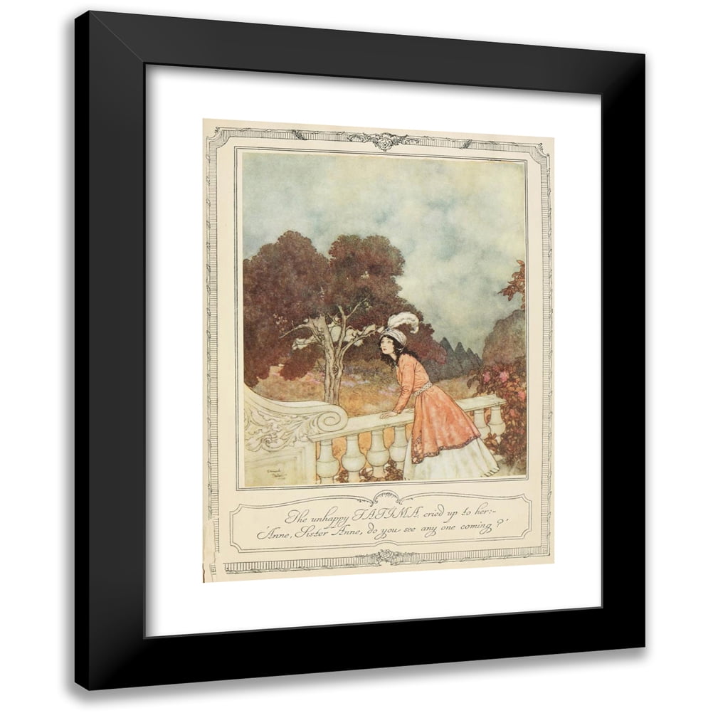 Edmund Dulac 11x14 Black Modern Framed Museum Art Print Titled - The ...