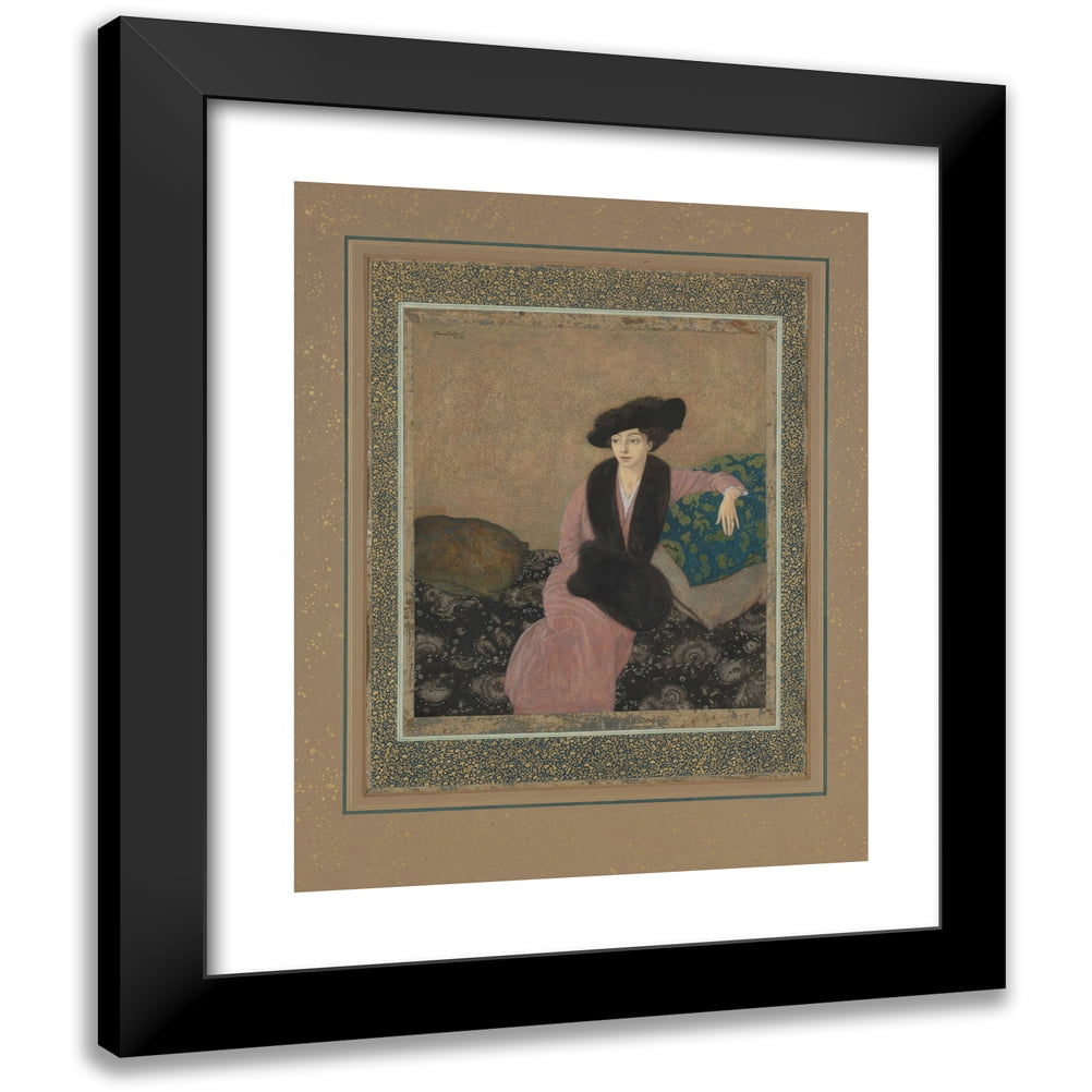 Edmund Dulac 12x14 Black Modern Framed Museum Art Print Titled ...