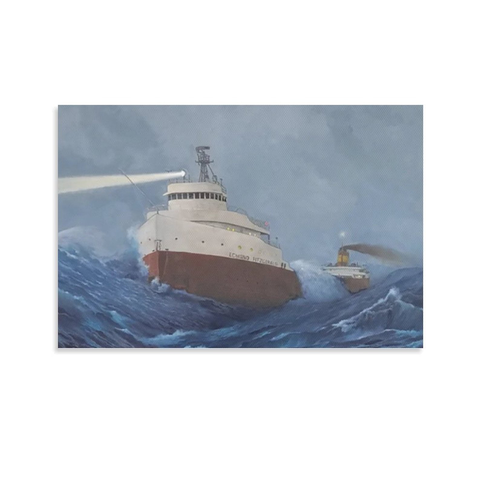 Edmund Fitzgerald Poster Room Aesthetic Poster Print Art Wall Painting ...