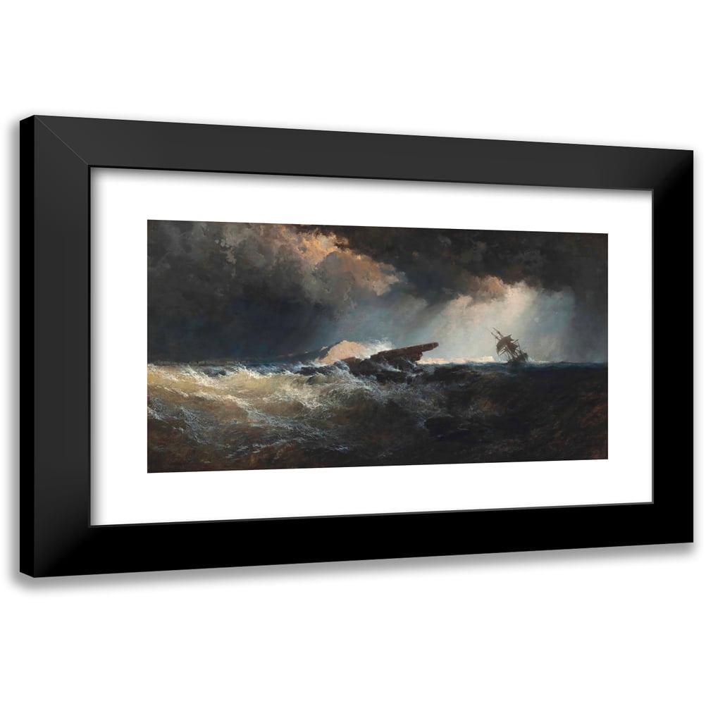 Edmund John Niemann 24x15 Black Modern Framed Museum Art Print Titled ...