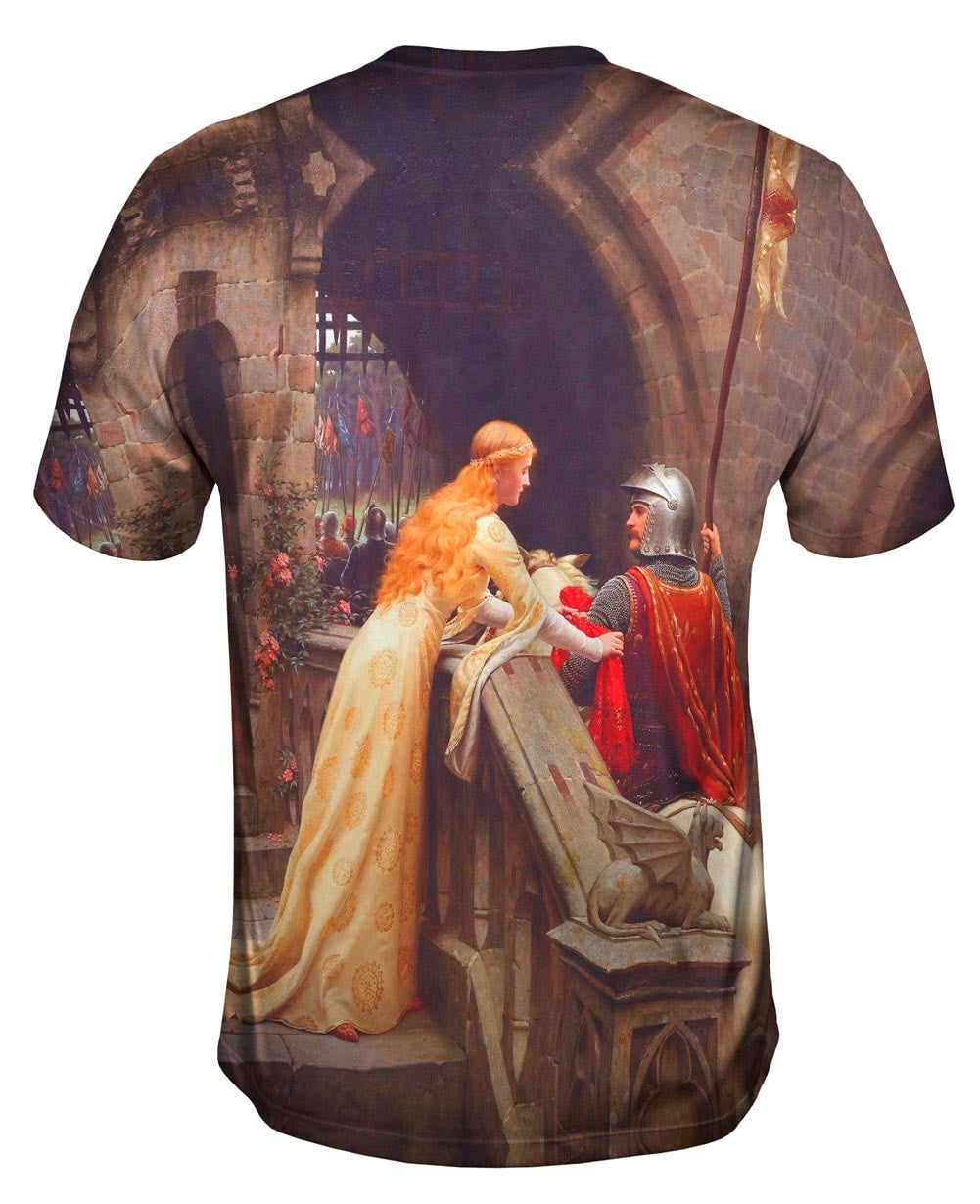 Edmund Leighton - God Speed 1900 Mens T-Shirt All Over Print - Walmart.com