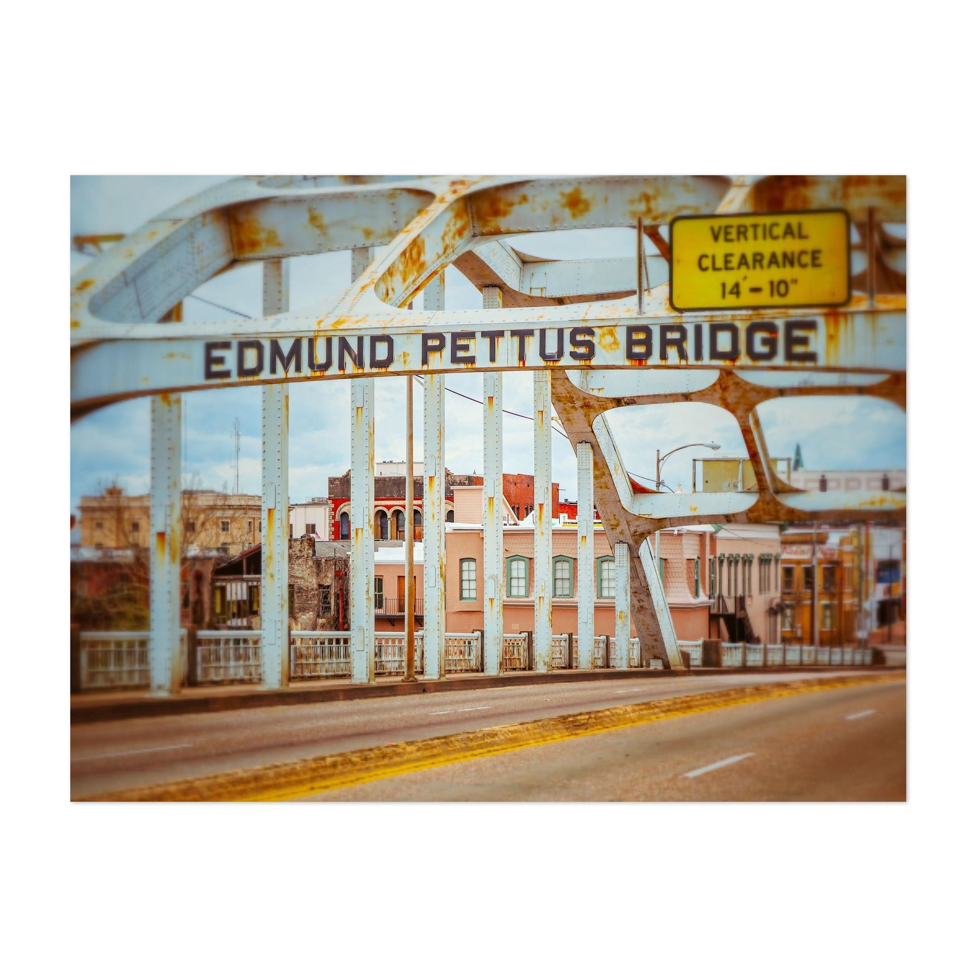 Edmund Pettus Bridge - Selma Alabama Photography Bridge Architecture ...