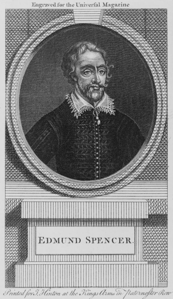 Edmund Spenser (1552-1599) English Poet Of The Faerie Queene History ...