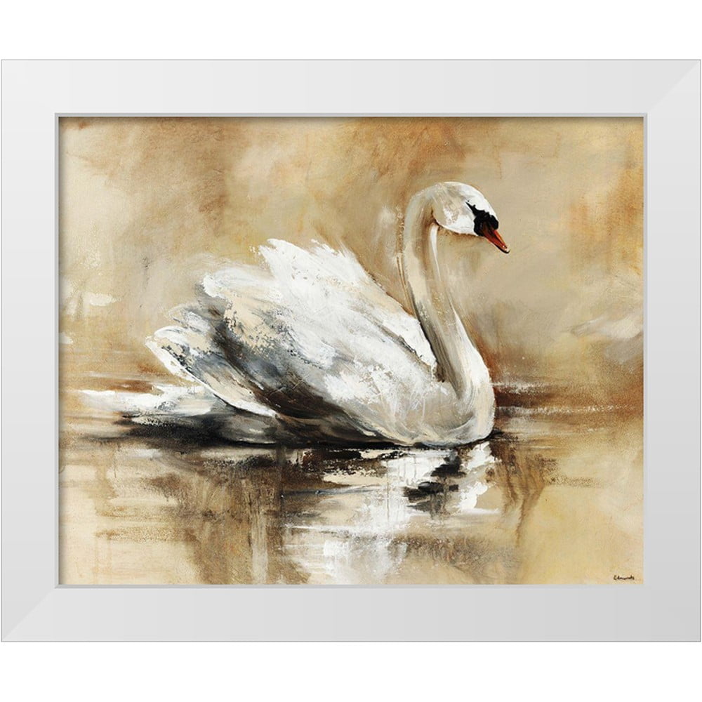 Edmunds, Sydney 18x15 White Modern Wood Framed Museum Art Print Titled ...