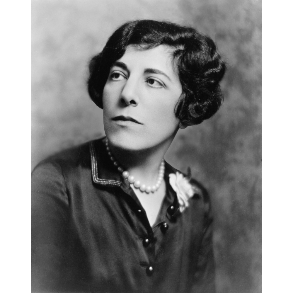Edna Ferber Author Of Many Novels Later Made Into Motion Pictures ...