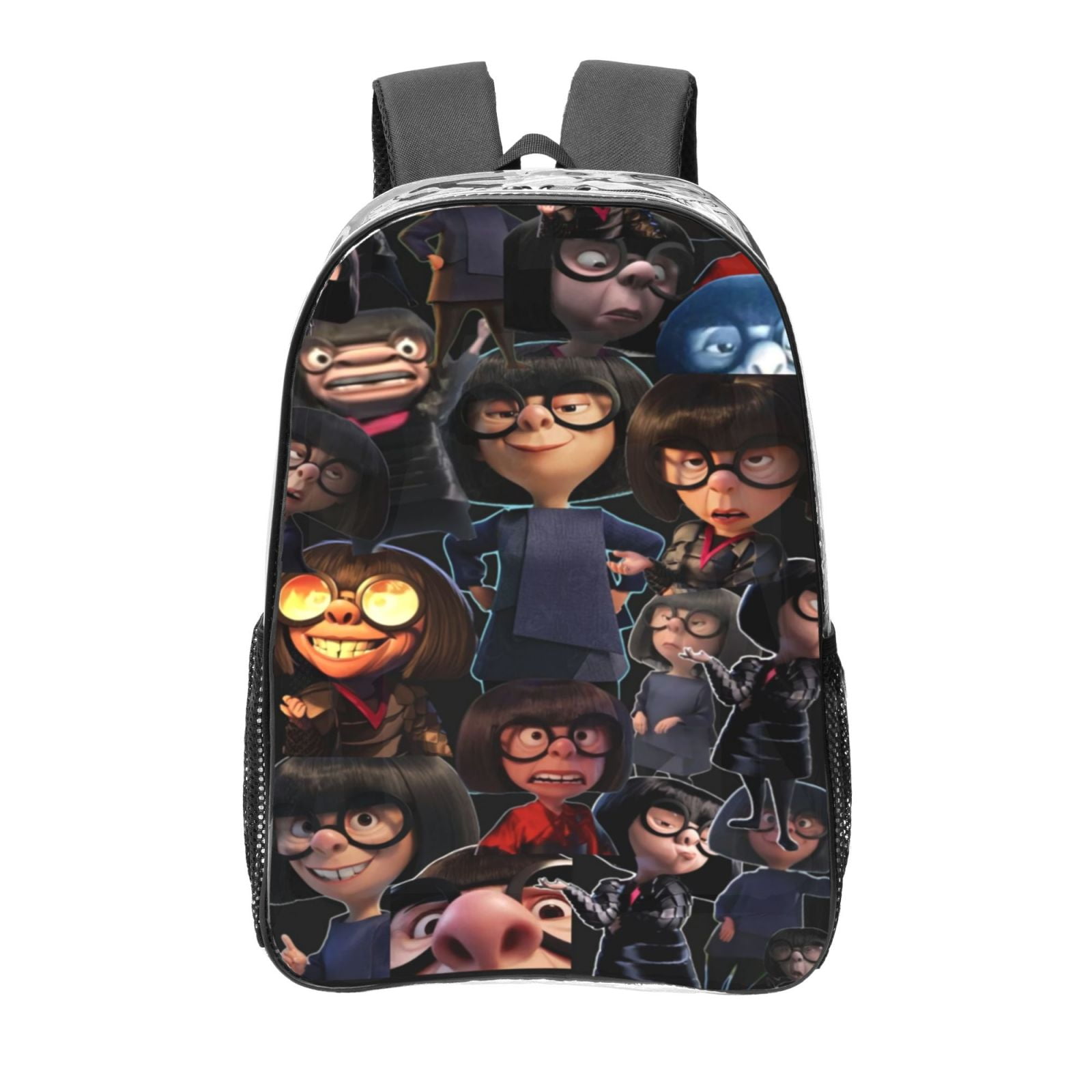 Edna Mode Clear Backpack 16 Inch Large Capacity PVC Transparent Laptop ...