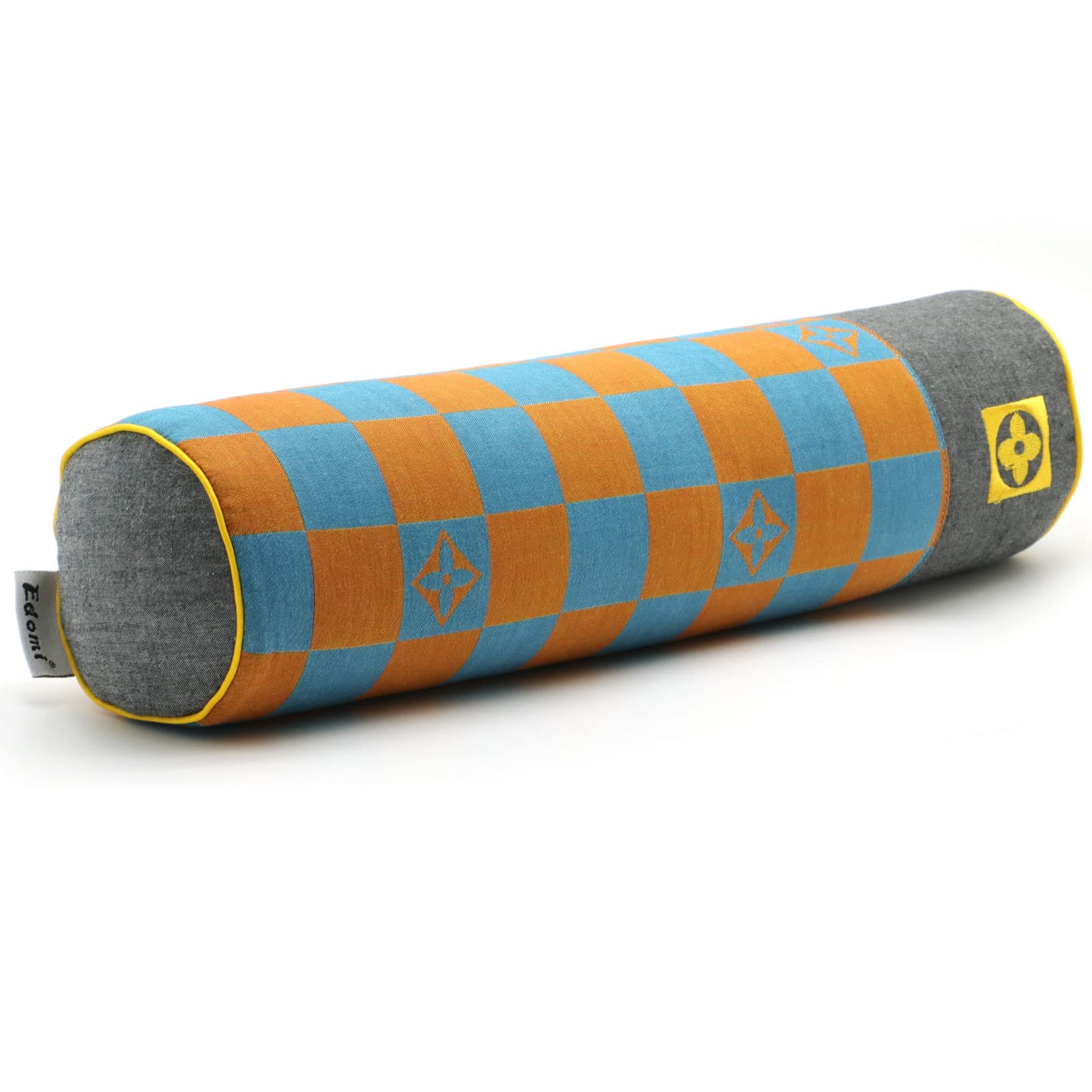 16"Dreamsweet D-Shape Memory Foam Half Roll Bolster Round Pillow w ...