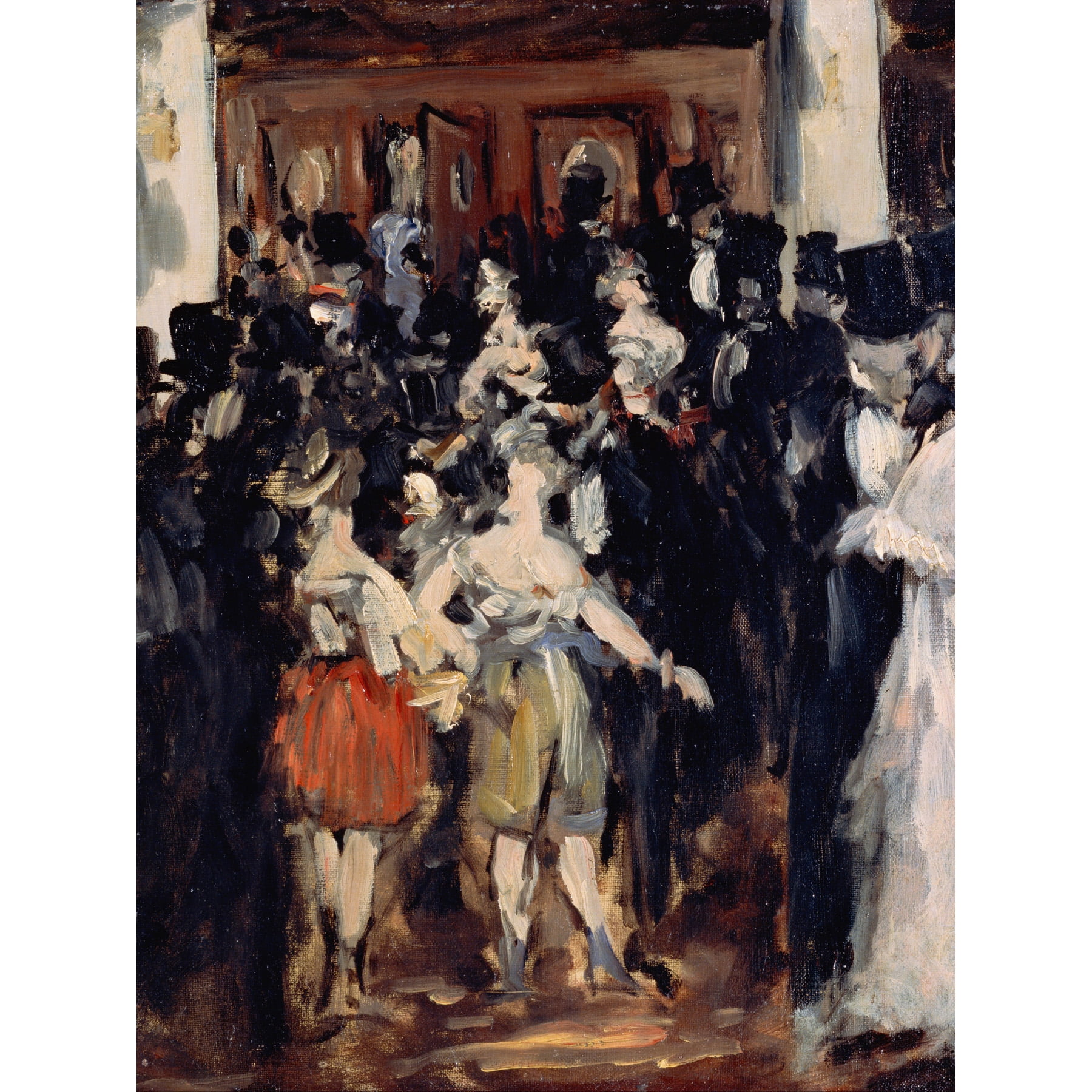 Edouard Manet Masked Ball At The Opera Extra Large Art Print Wall Mural ...