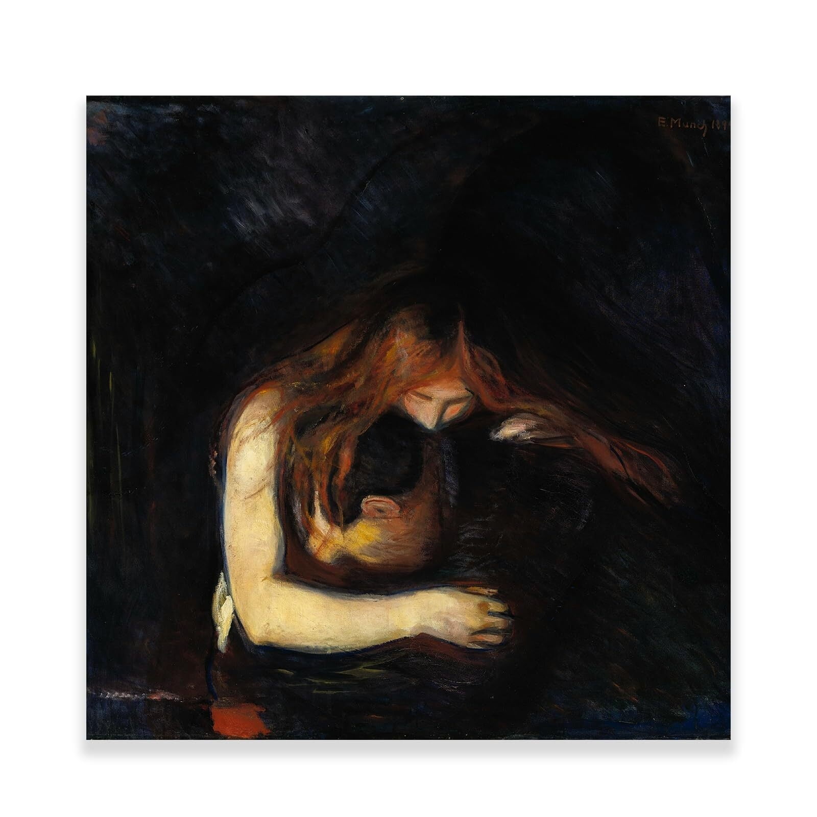 Edouard Manet Wall Art-Love And Pain Poster-Oil Painting Abstract ...