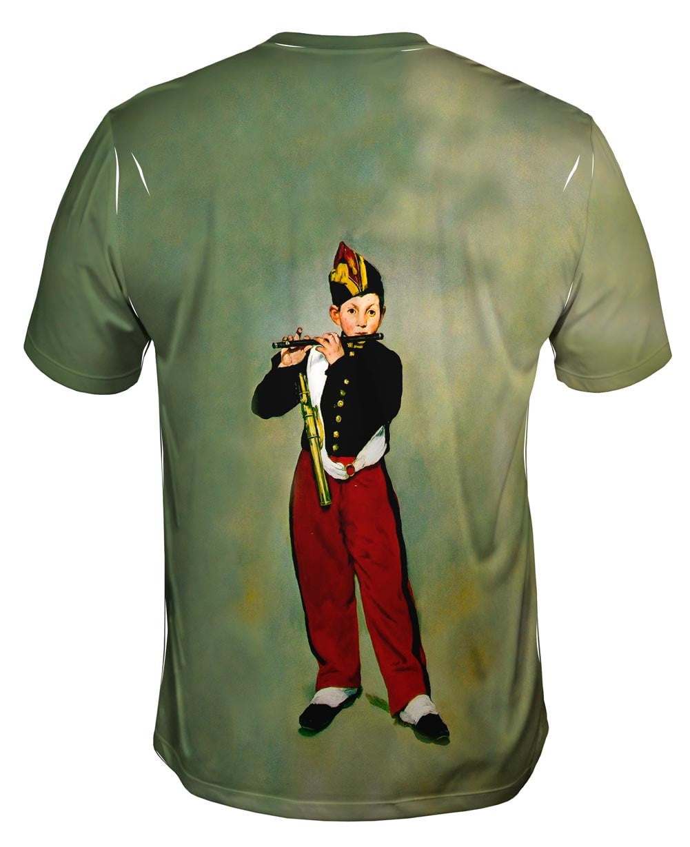 Edouard Manet -Young Flautist 1866 Mens T-Shirt All Over Print ...