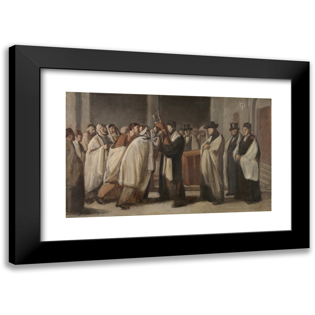 Edouard Moyse 14x11 Black Modern Framed Museum Art Print Titled ...