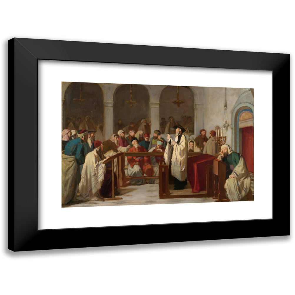 Edouard Moyse 24x17 Black Modern Framed Museum Art Print Titled - In ...