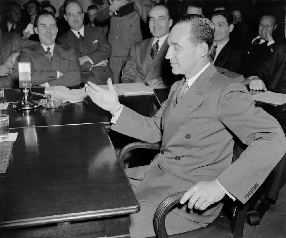 Edsel Ford Before The Monopoly Committee History (36 x 24) - Walmart.com