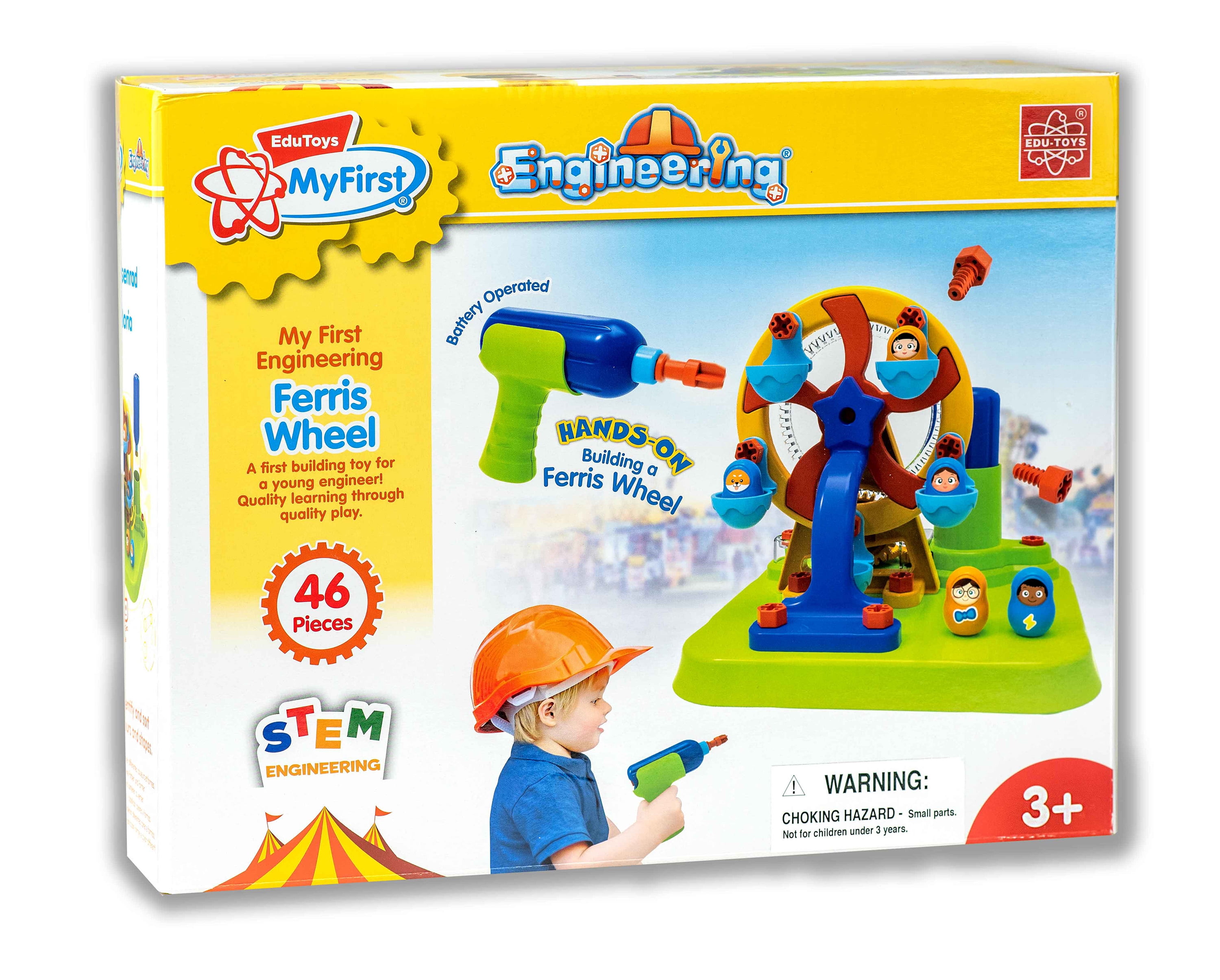 Edu Toys My First Engineering Ferris Wheel Stem Toy - Walmart.com