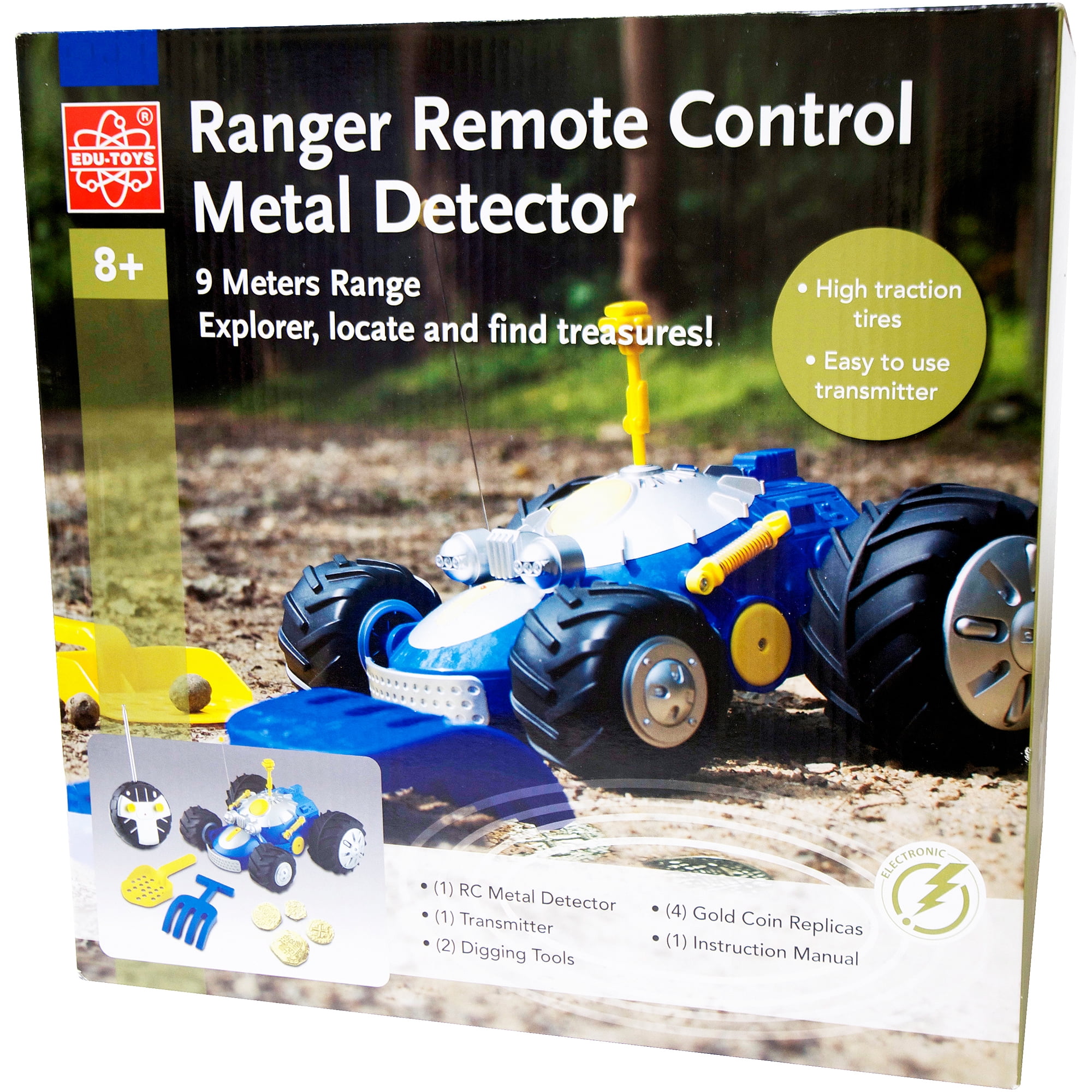Edu-Toys Ranger Remote Control Metal Detector - Walmart.com