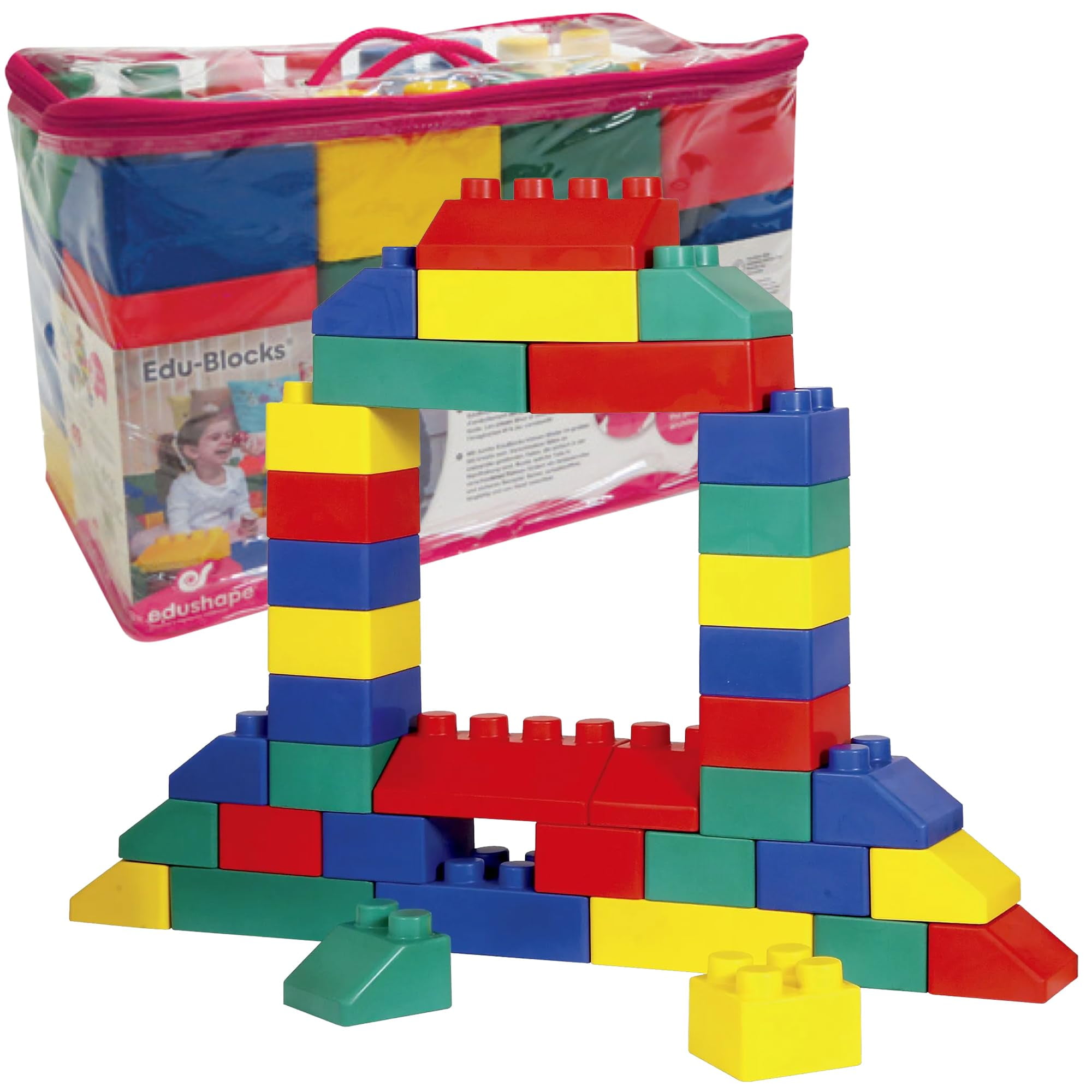 Edushape 806026 Edu-Blocks Set (26 Piece) - Walmart.com