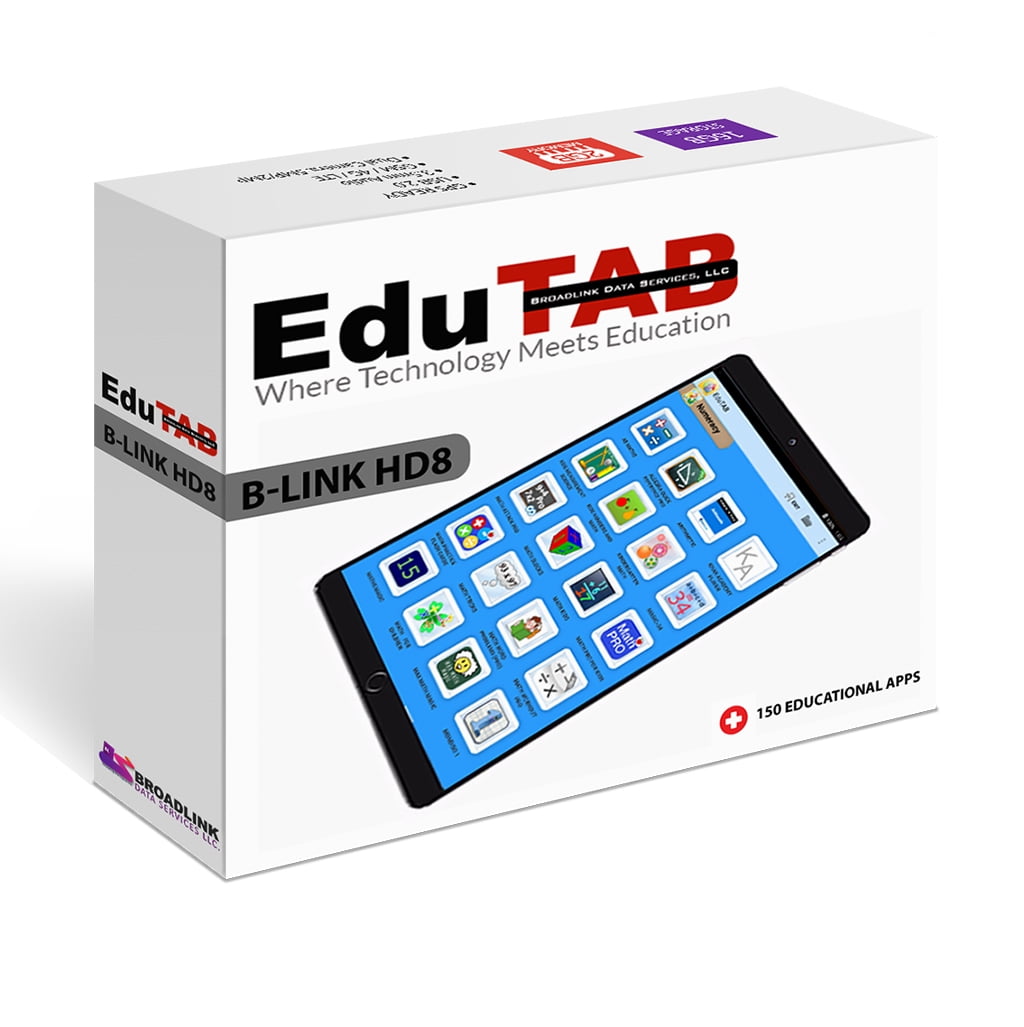 EduTAB BLINK HD8 - Kids Educational Tablet - Walmart.com