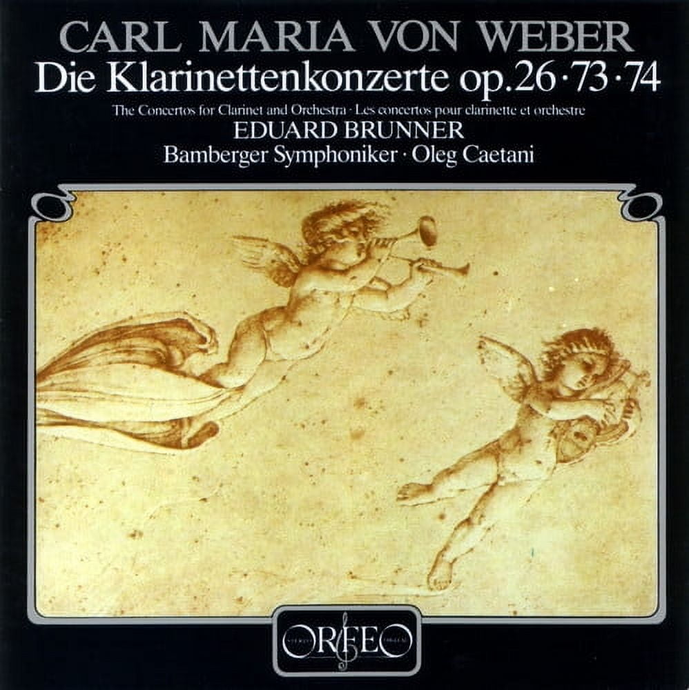 Eduard Brunner - Clarinet Concertos - Music & Performance - CD ...