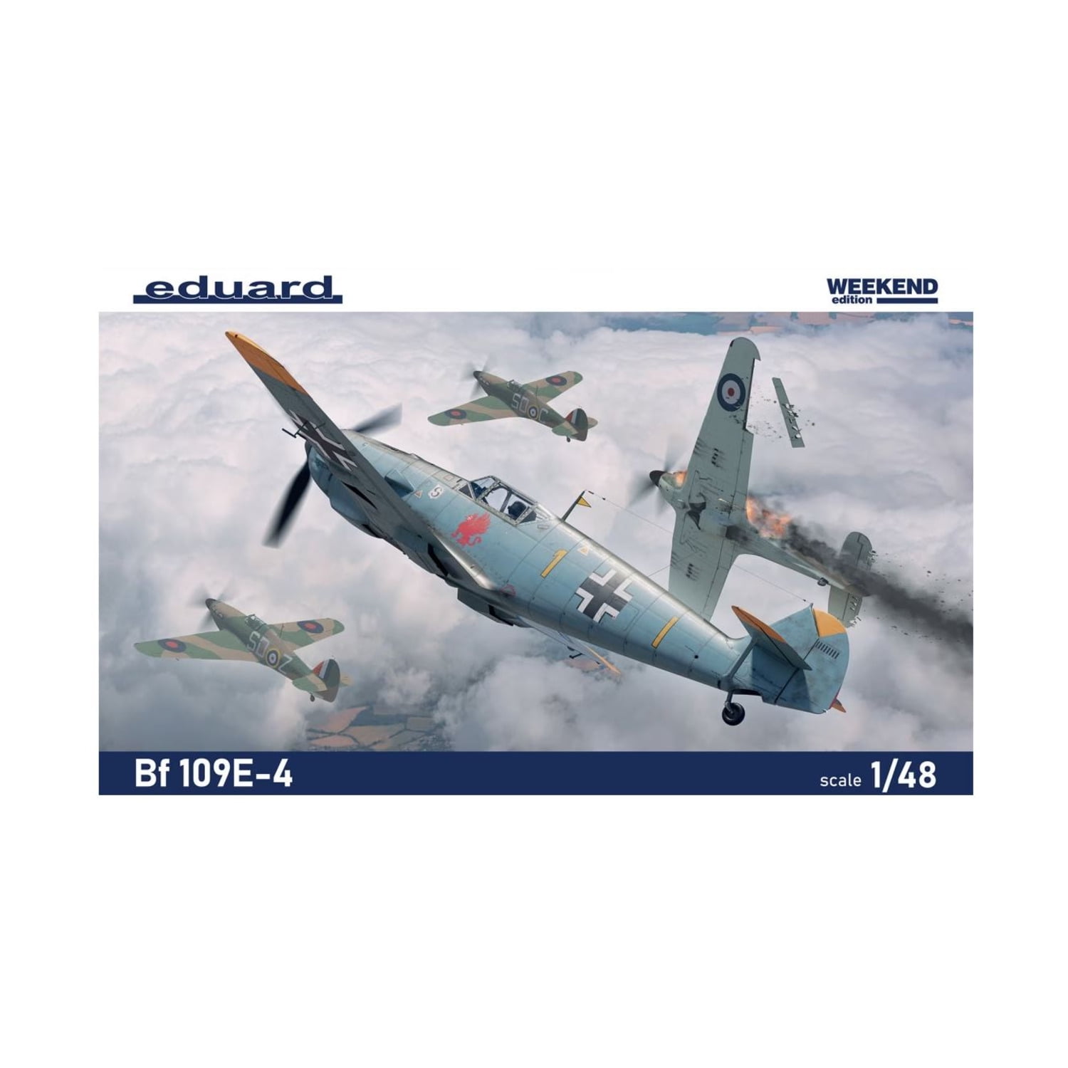 Eduard Models Bf 109E-4 New - Walmart.com