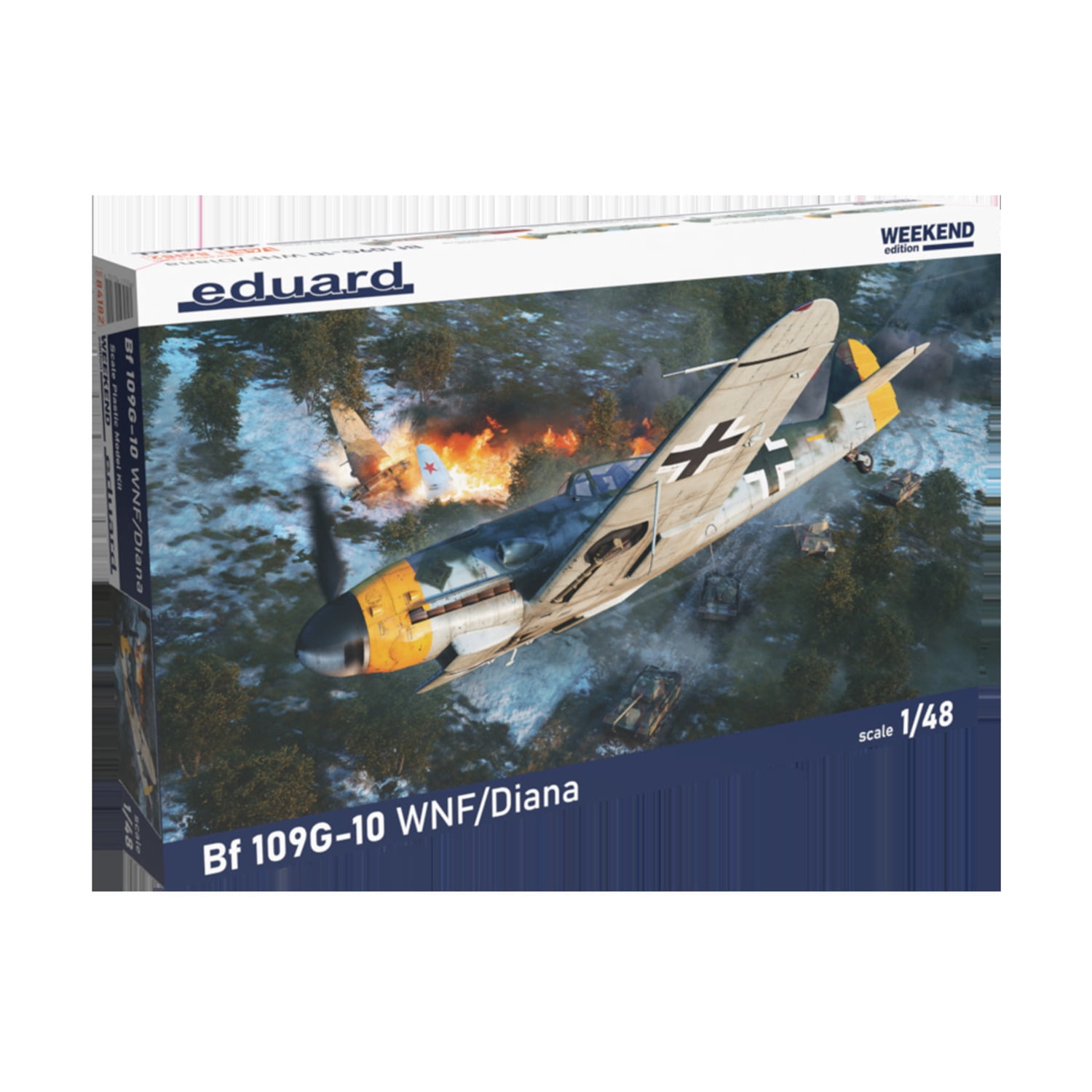 Eduard Models Bf 109G-10 WNF/Diana (Weekend Edition) New - Walmart.com
