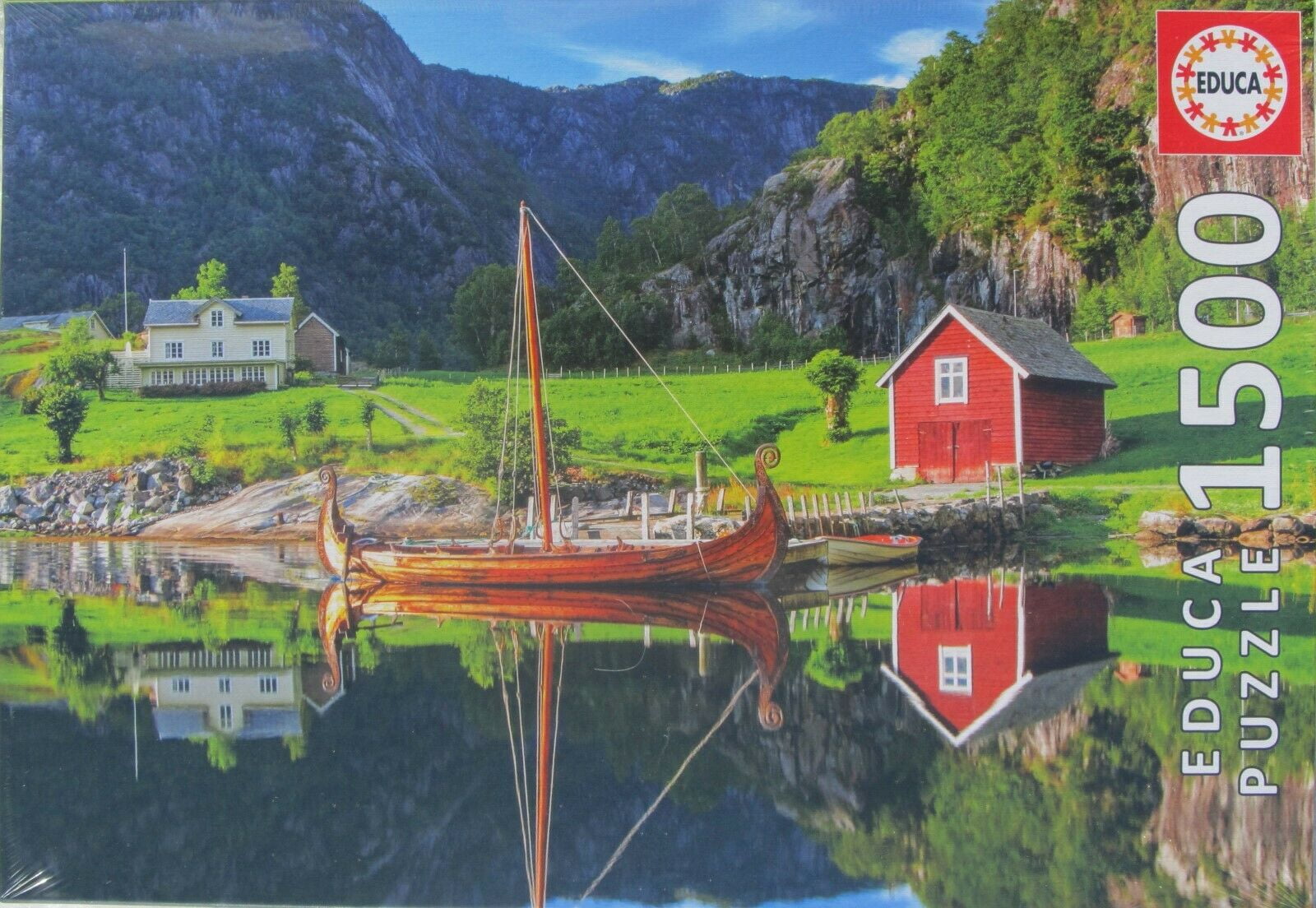 Educa 1500pc Viking Ship Jigsaw Puzzle - Walmart.com
