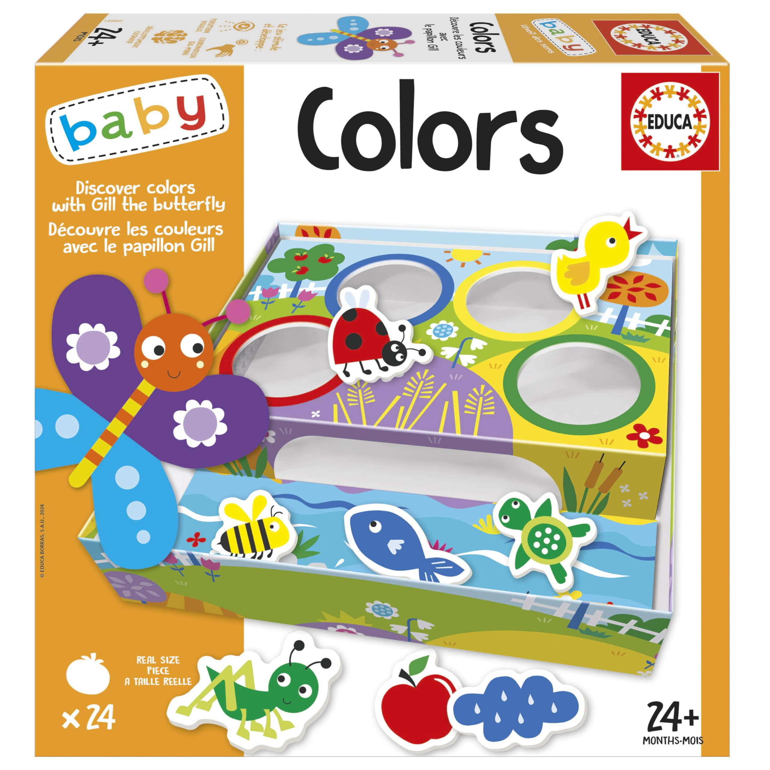 Educa Baby Colors My IFF17 First Learning Game - Walmart.com