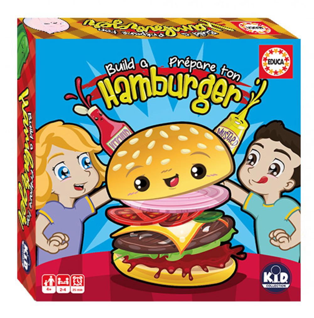 Educa Build a Hamburger Board Game - Walmart.com